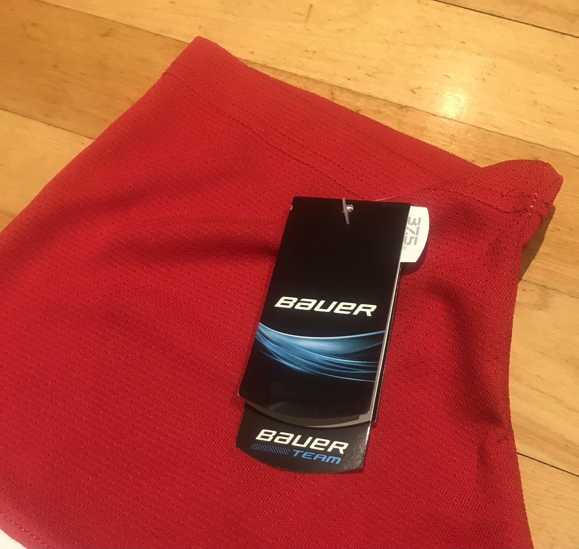 White and Red Bauer 900 XL jersey | SidelineSwap