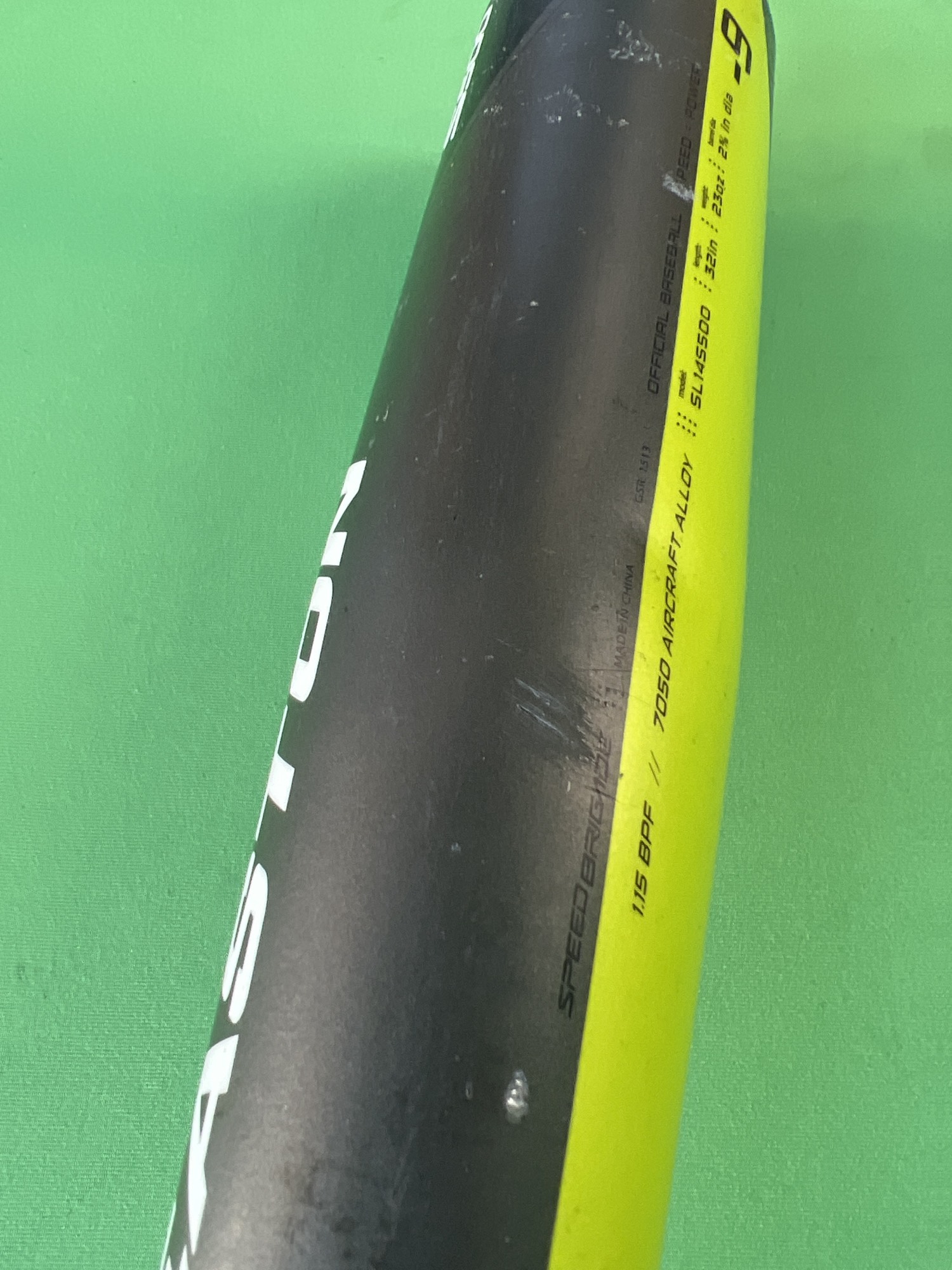 (Dented) Used USSSA Certified Easton S500 Alloy Bat -9 23OZ 32 ...