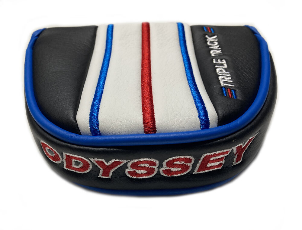 NEW Odyssey Triple Track Mallet Putter Cover Headcover | SidelineSwap
