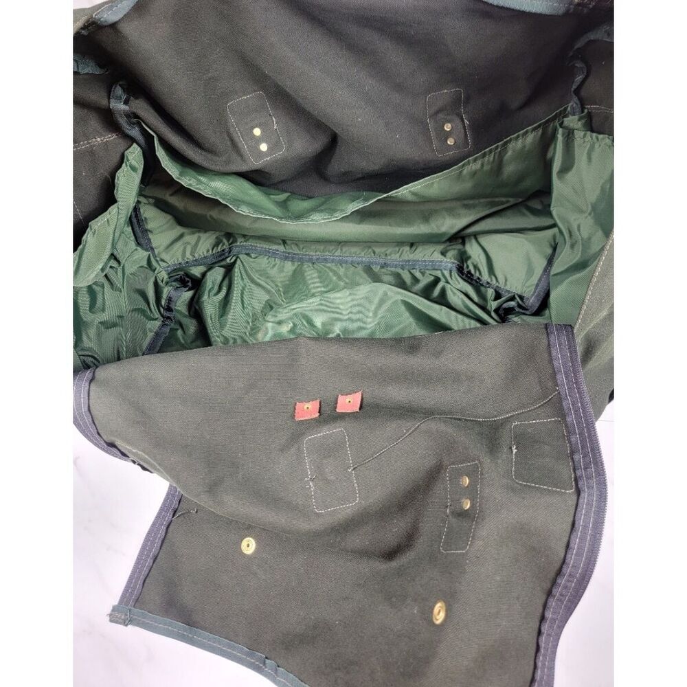 **VERY NICE** Orvis Green Canvas Battenkill Duffle Bag | SidelineSwap