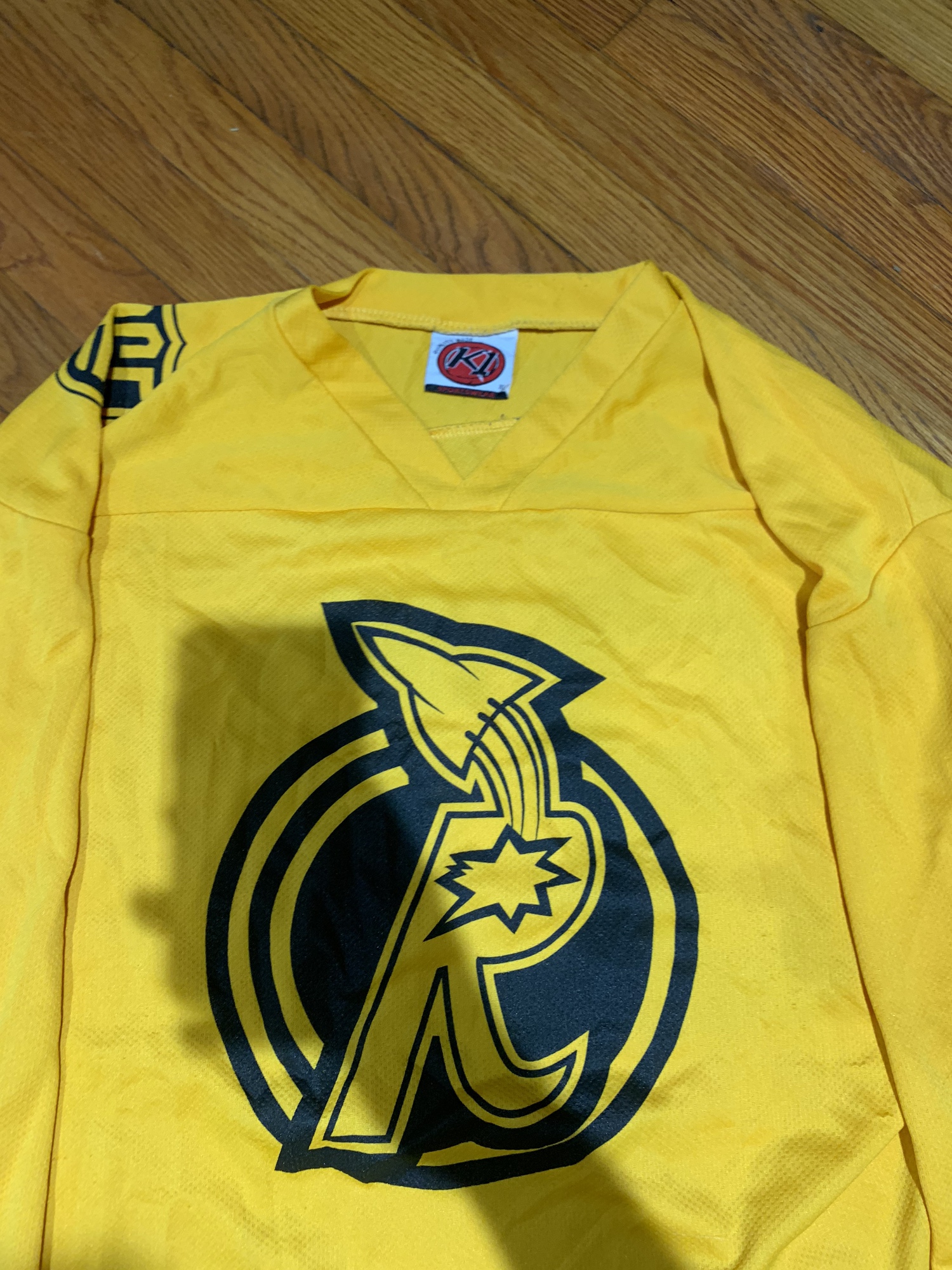 Limited Edition Yellow NCDC NJ Rockets XL Jersey | SidelineSwap