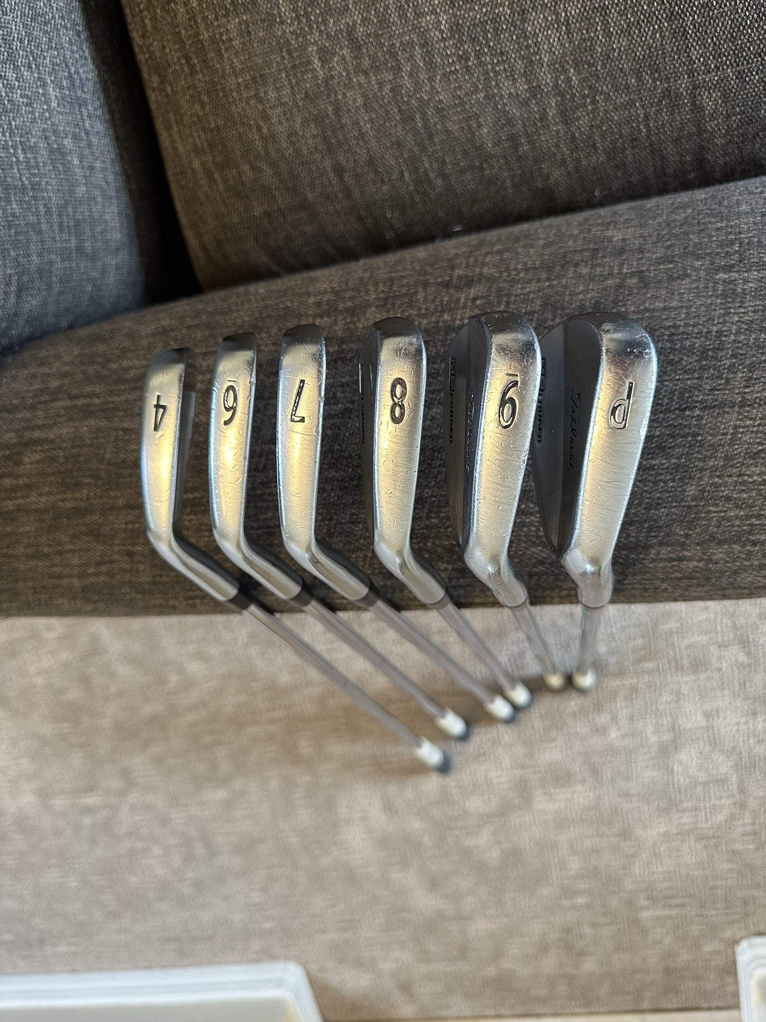 Used Men’s Titleist MB 712 Golf Irons Set (P,9,8,7,6,4) | SidelineSwap