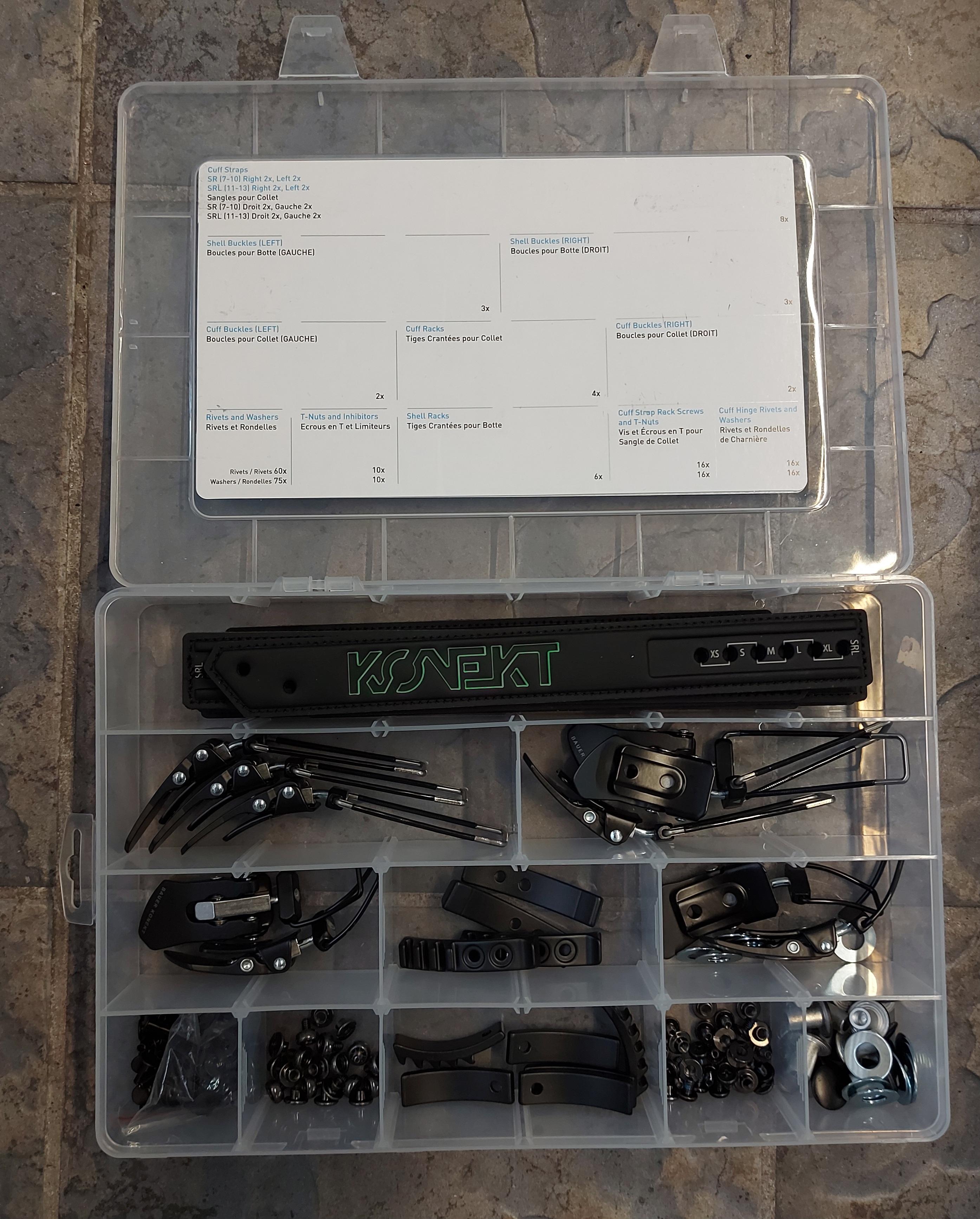 New Bauer Konekt Skate Hardware Box | SidelineSwap