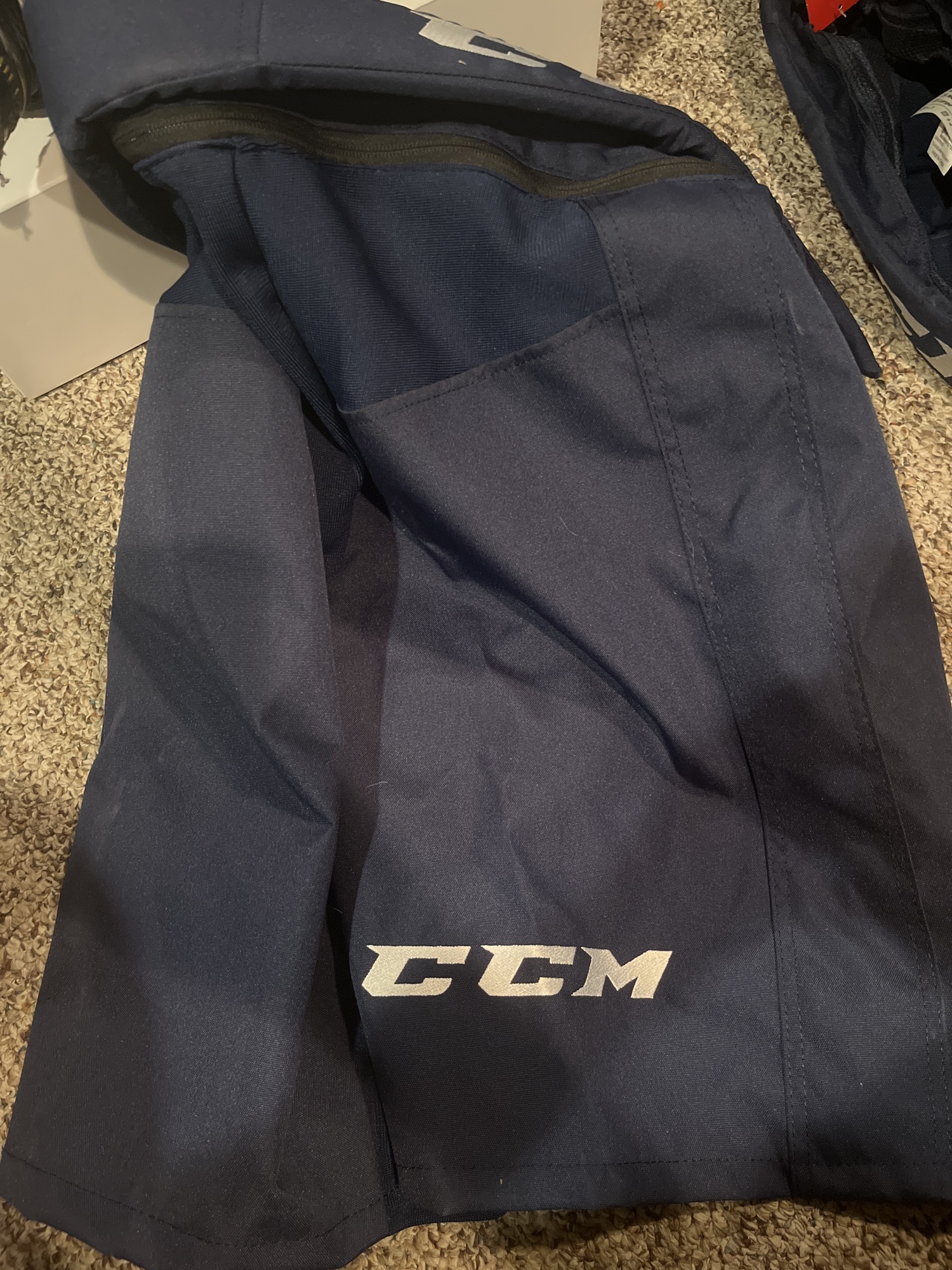 Blue New Small CCM Pro Stock PPPTKC Pant Shell | SidelineSwap