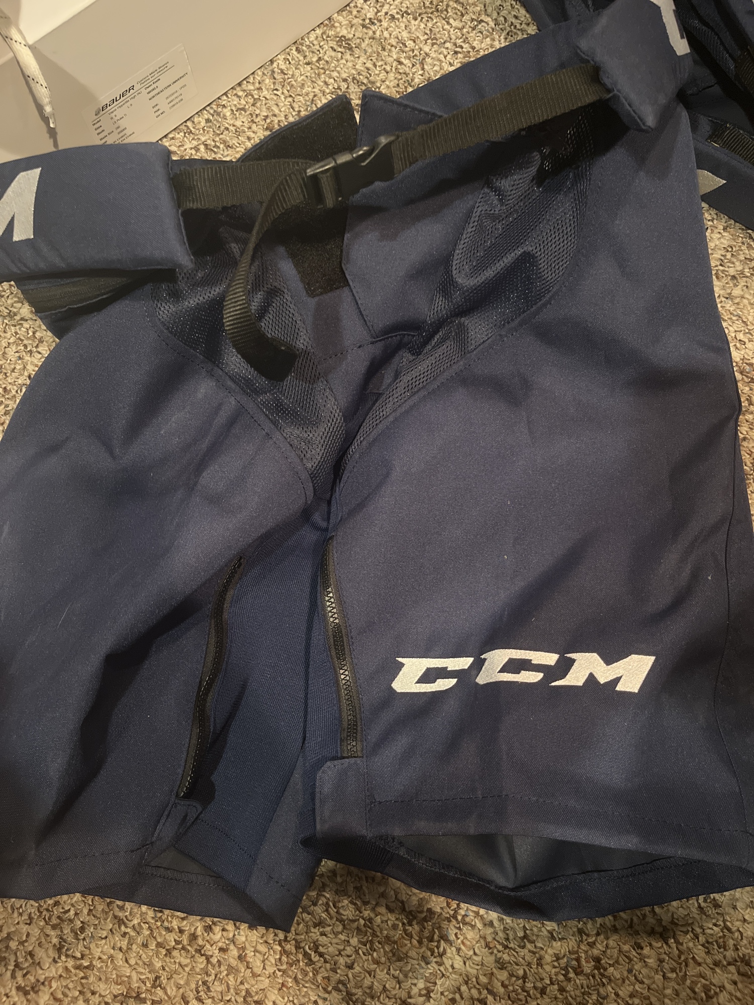 Blue New Small CCM Pro Stock PPPTKC Pant Shell | SidelineSwap
