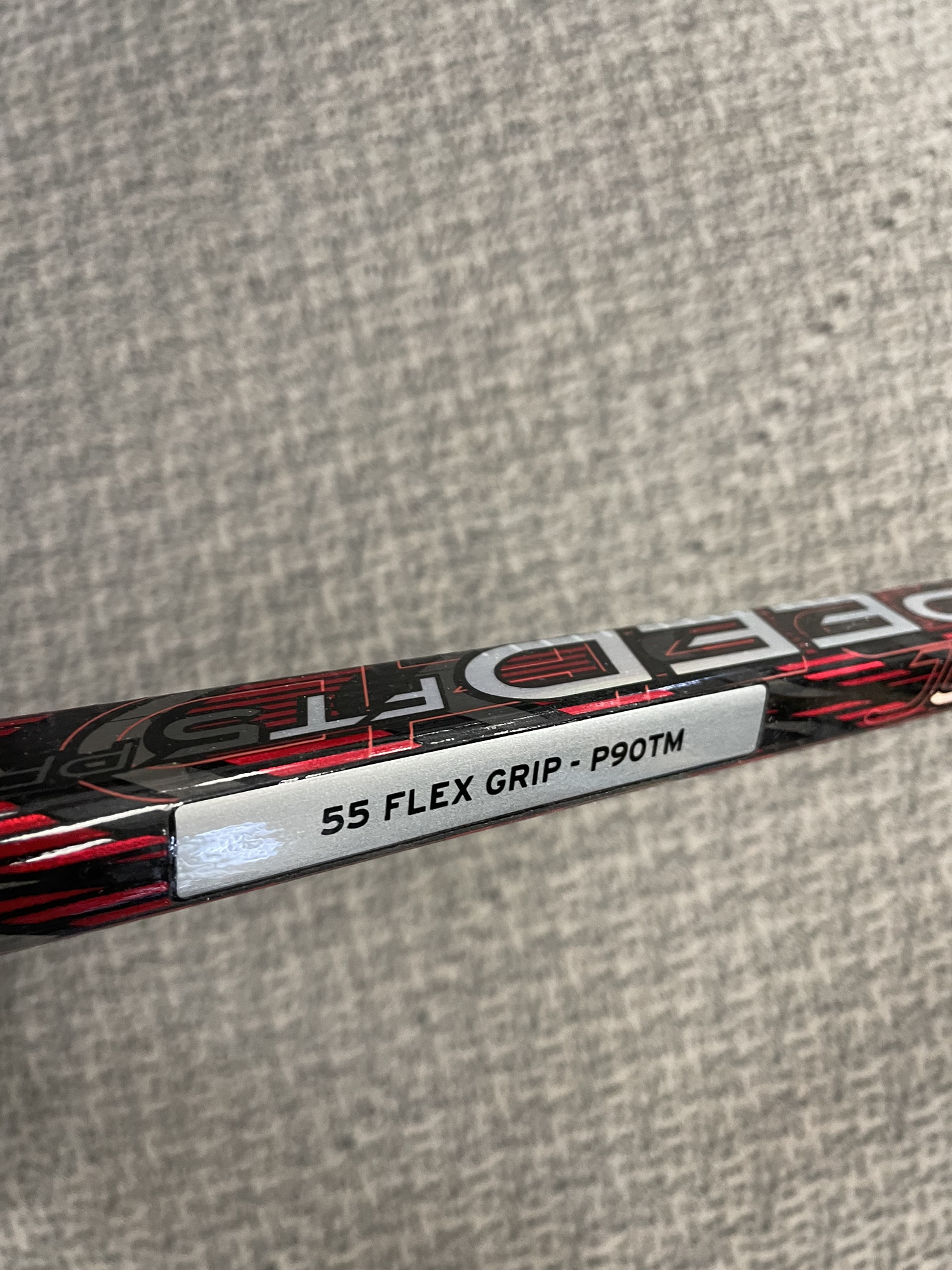 CCM Jetspeed FT5 Pro P90TM curve 55 flex right hand stick | SidelineSwap