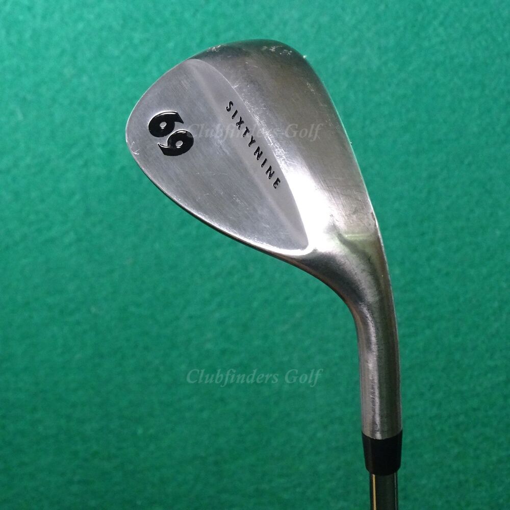 Sixty Nine Golf The Wedge 69-10 69° LW Flop Lob Wedge Stepped Steel Stiff | SidelineSwap