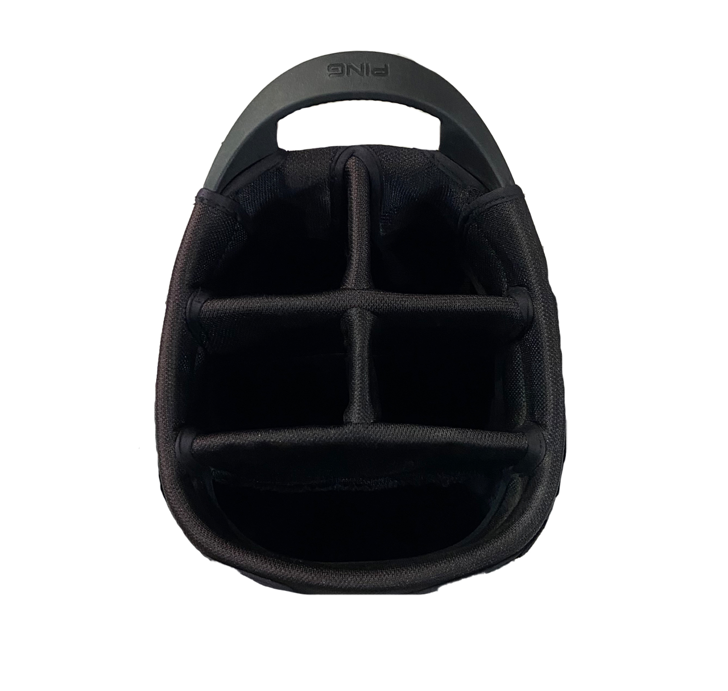 Ping Hoofer Tour White/Black 5 Way Golf Stand/Carry Bag | SidelineSwap