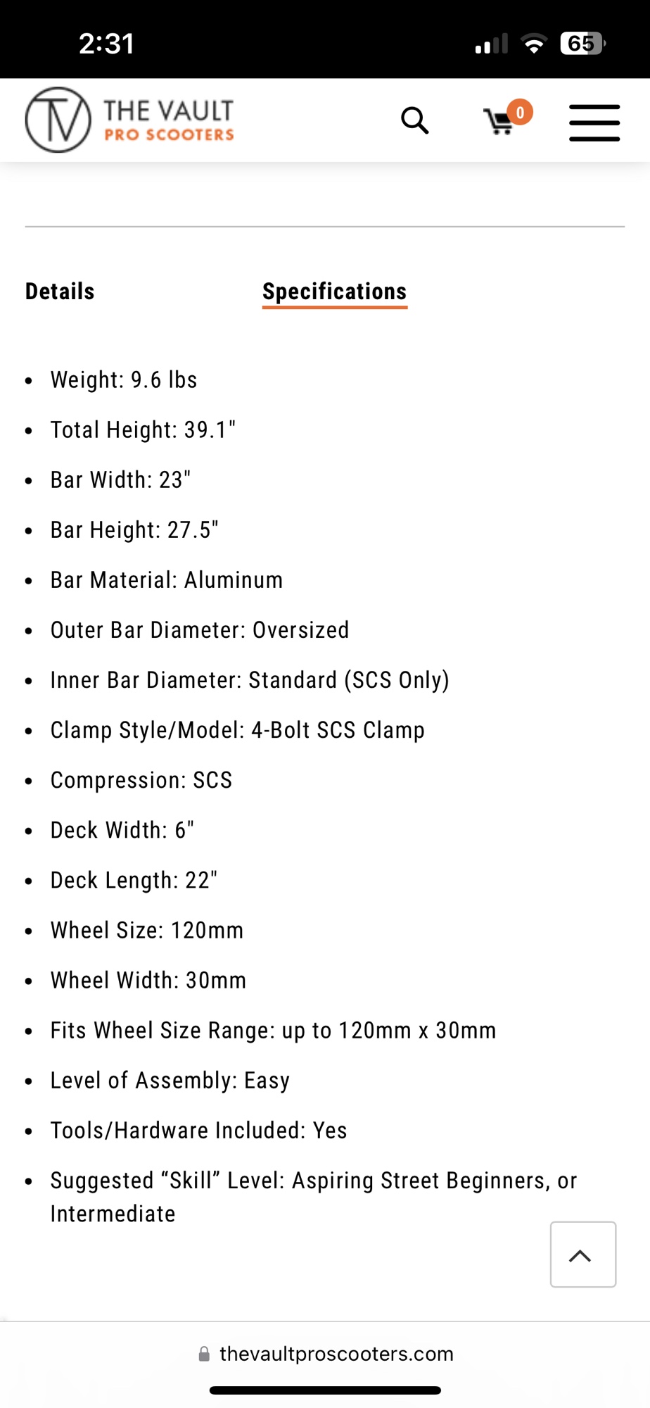 Tilt Theorem Pro scooter | SidelineSwap