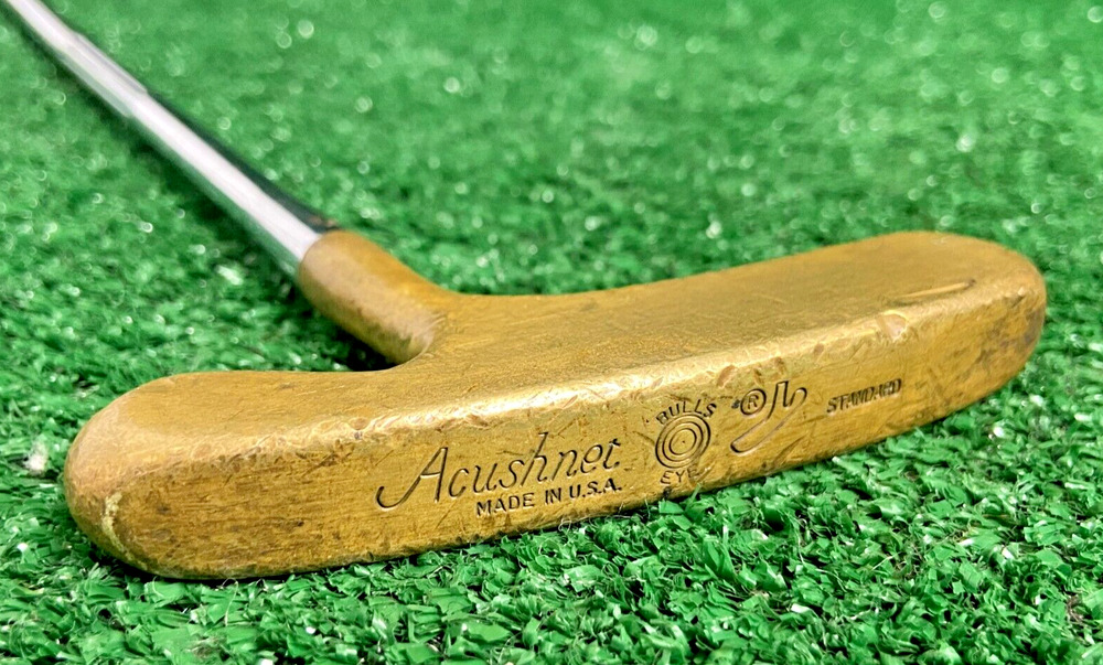 Acushnet Bullseye Standard Blade Putter RH Fluted Steel 35" SuperStroke ...