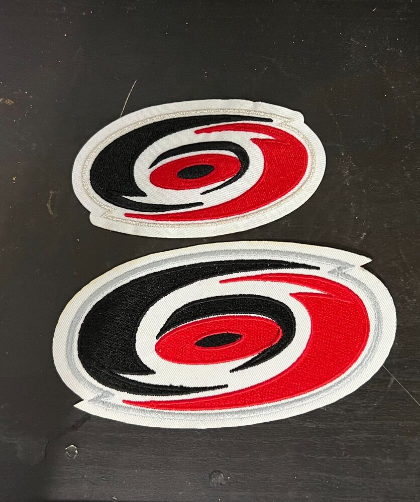 Carolina Hurricanes Team Logo Shoulder Patch 5 1/4" x 3" | SidelineSwap