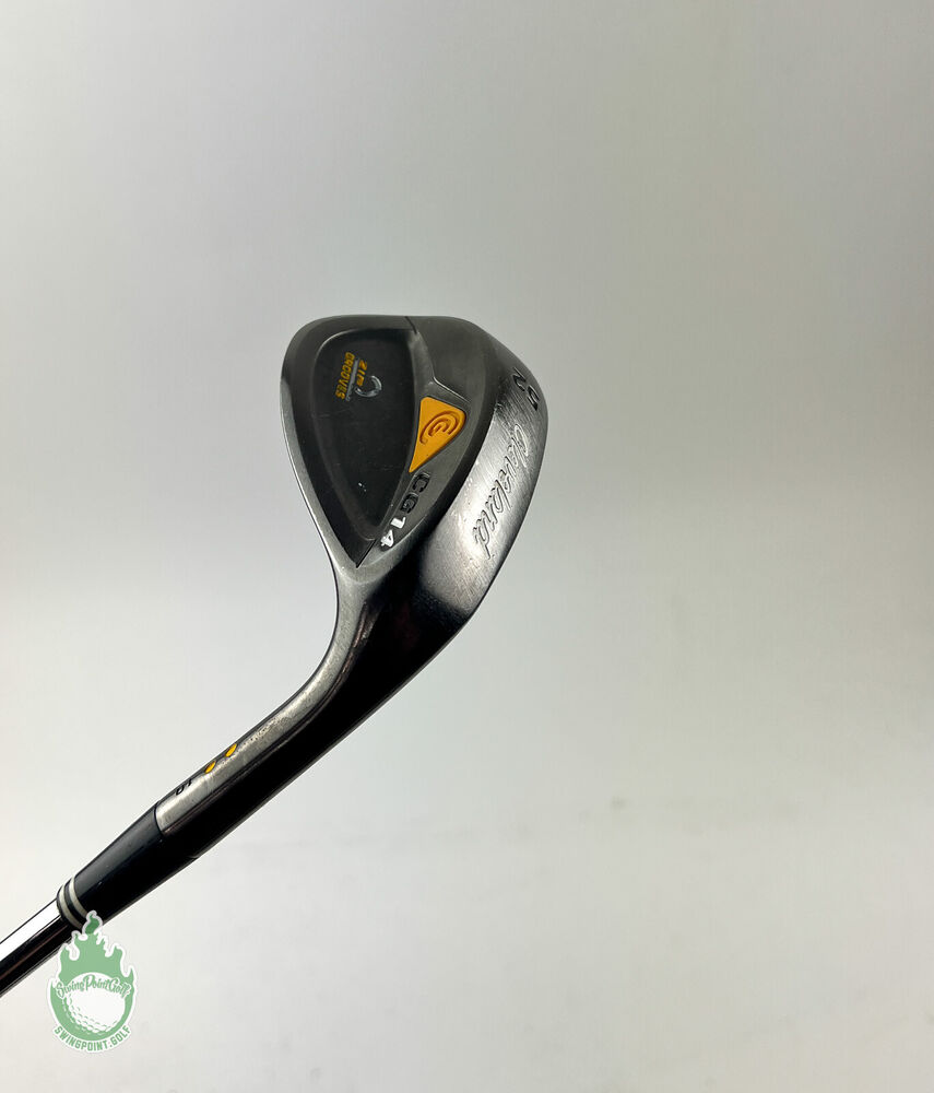 Used RH Cleveland CG14 Zip Grooves Wedge 52*-10 Wedge Flex Steel Golf ...
