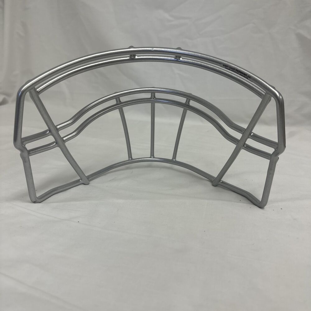 Riddell SPEED S2BDC-HS4 1P Adult Football Facemask In Metallic Silver ...