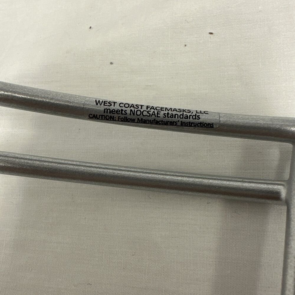 Riddell SPEED S2BD-HS4 1P Adult Football Facemask In Metallic Silver ...