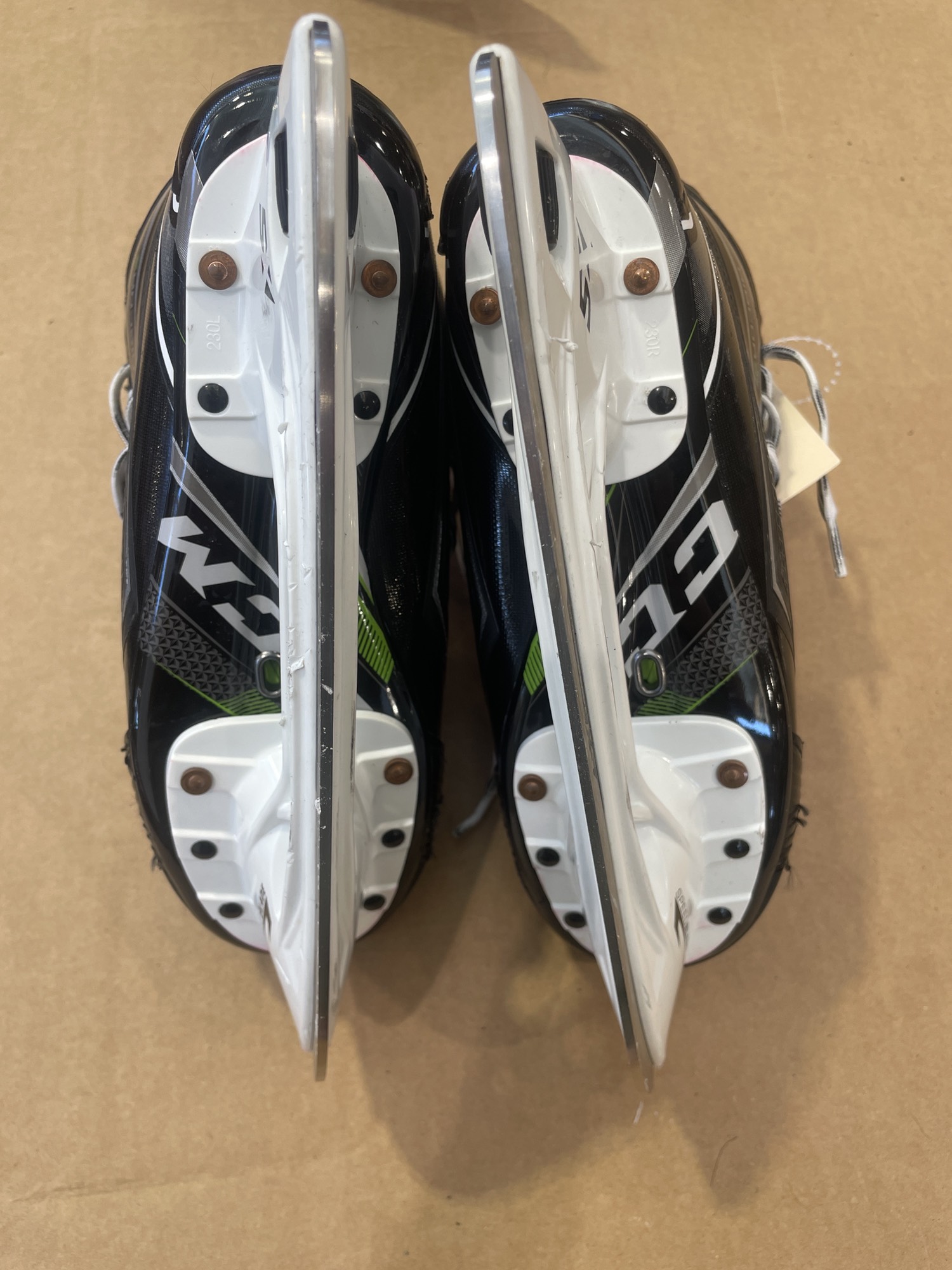 Junior Used CCM RibCor 78K Hockey Skates D&R (Regular) 3.5 | SidelineSwap
