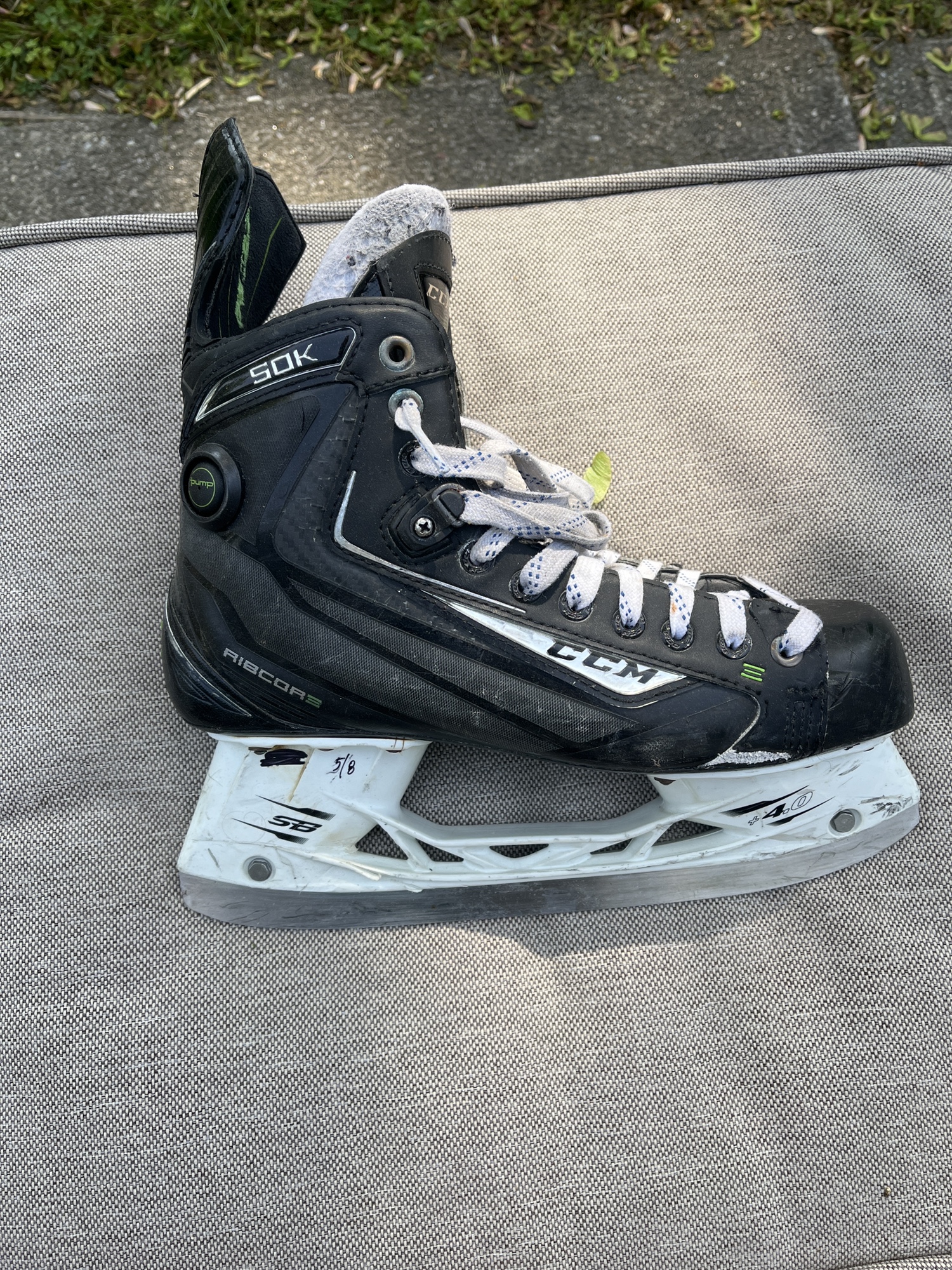 Used CCM Regular Width Size 9 RibCor 50K Hockey Skates | SidelineSwap