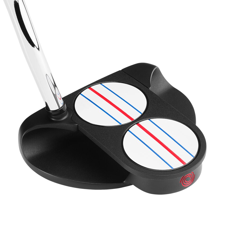 LEFT HANDED ODYSSEY TRIPLE TRACK 2-BALL PUTTER 35 IN BI-MATRIX STROKE ...