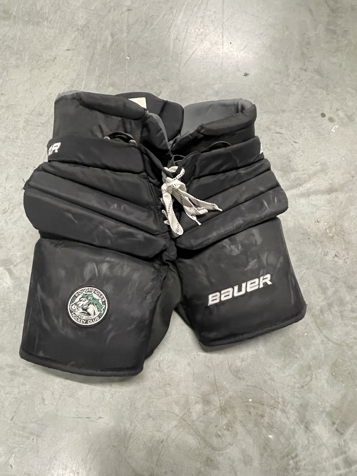 Used XL Bauer Pro Stock custom Hockey Goalie Pants | SidelineSwap