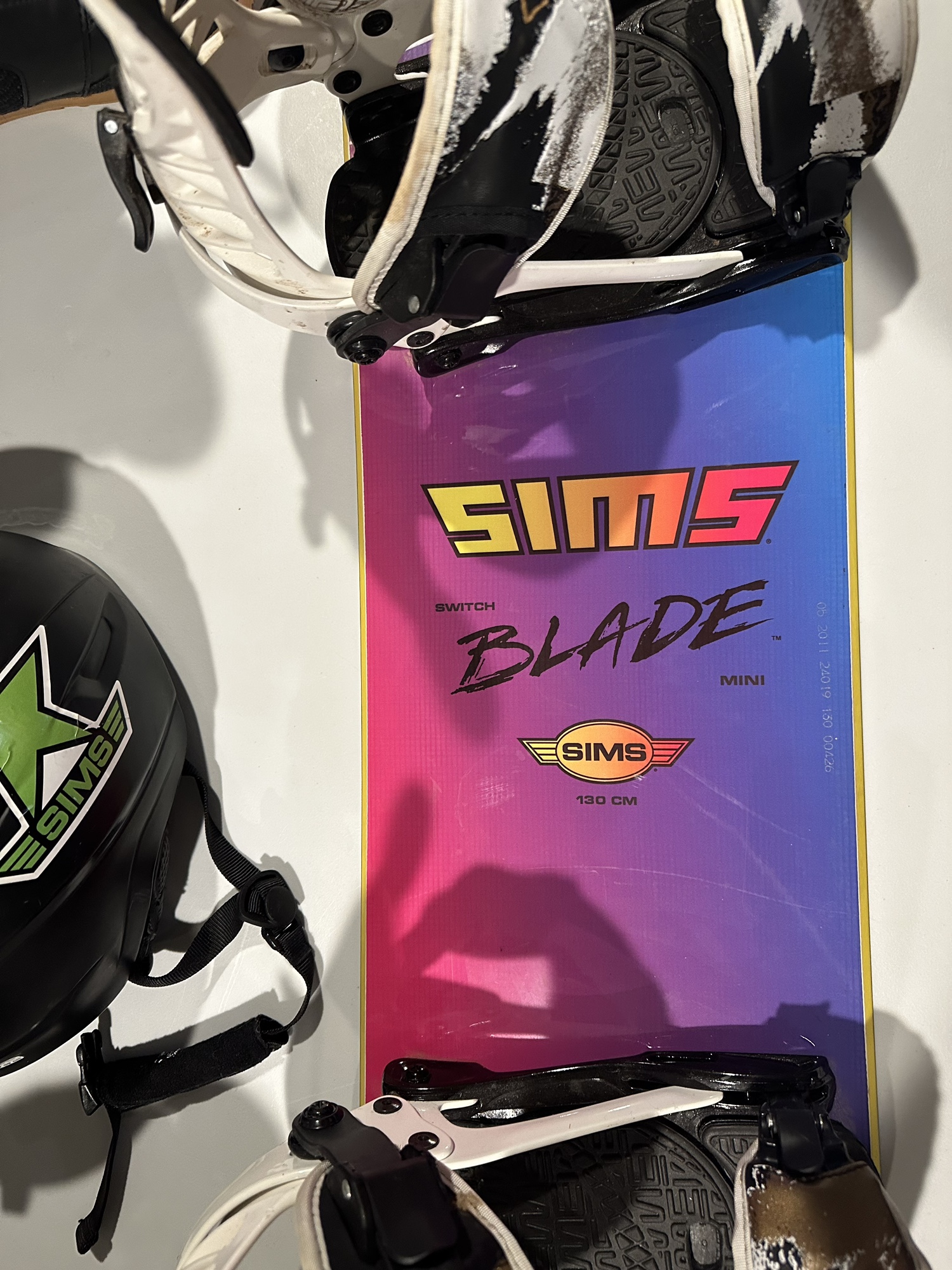 Sims Switch Blade Mini Youth Snow Board Set | SidelineSwap