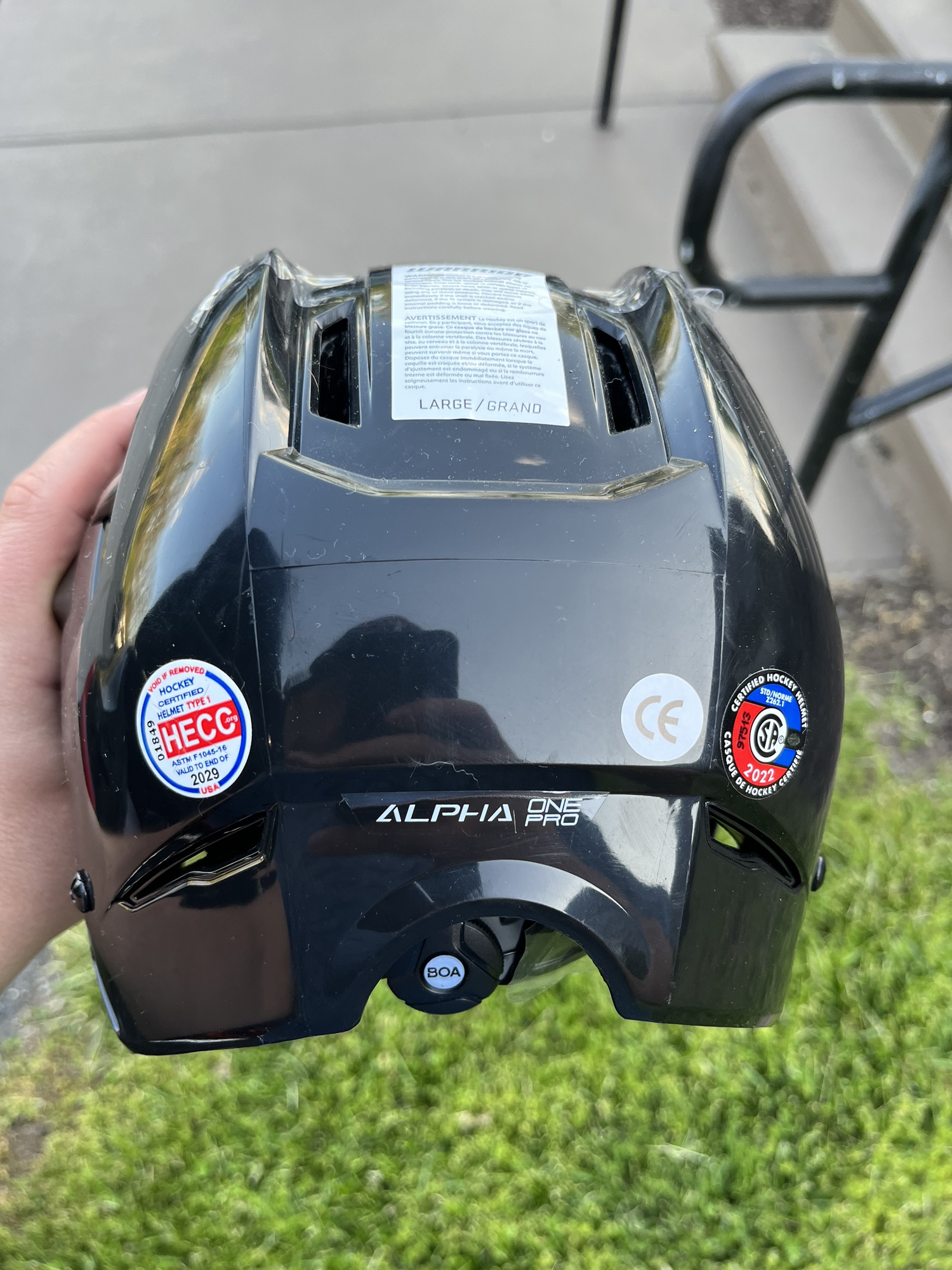 New Large Warrior Alpha One Pro Helmet | SidelineSwap