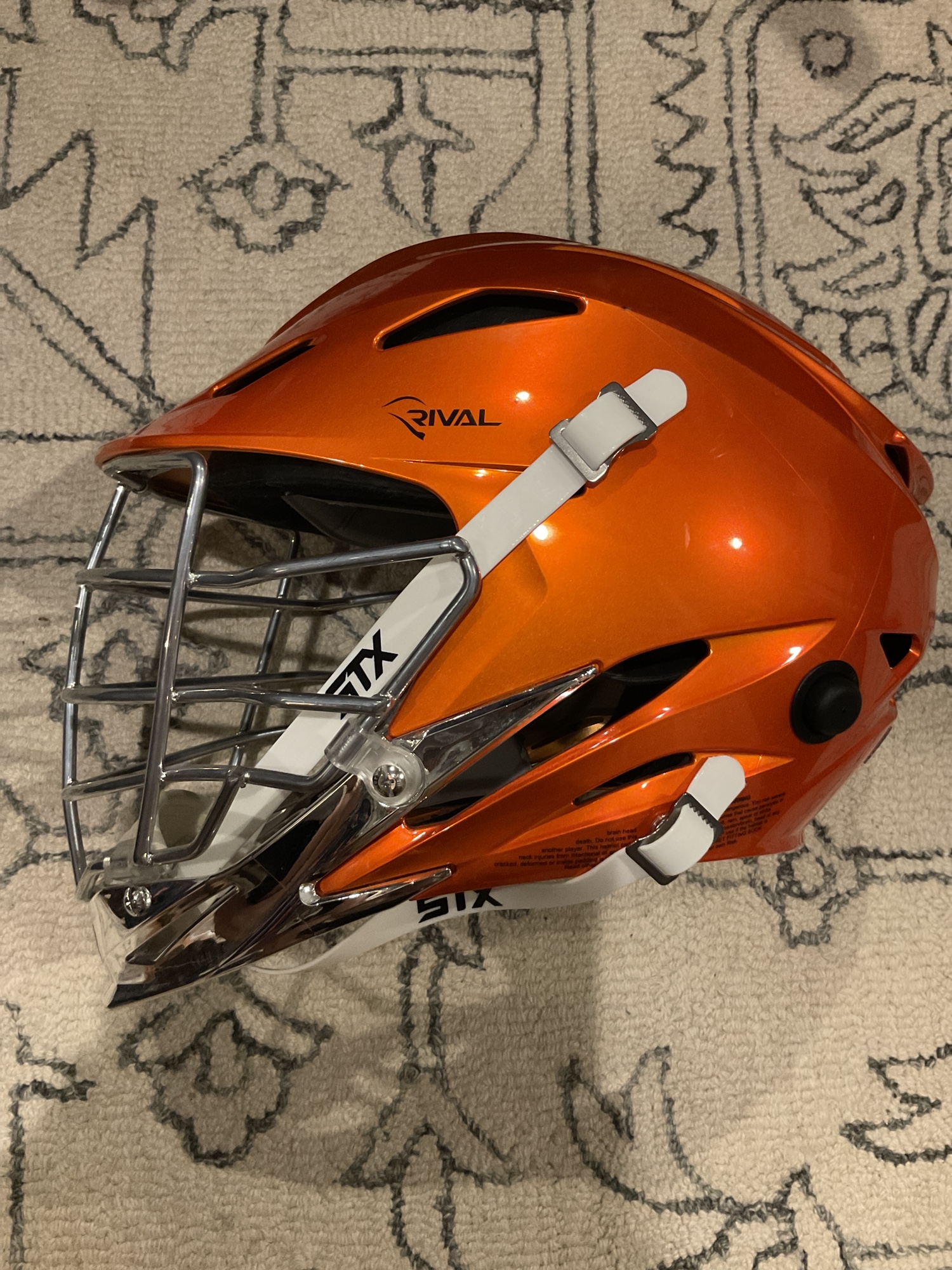 Syracuse Lacrosse STX Rival Helmet | SidelineSwap