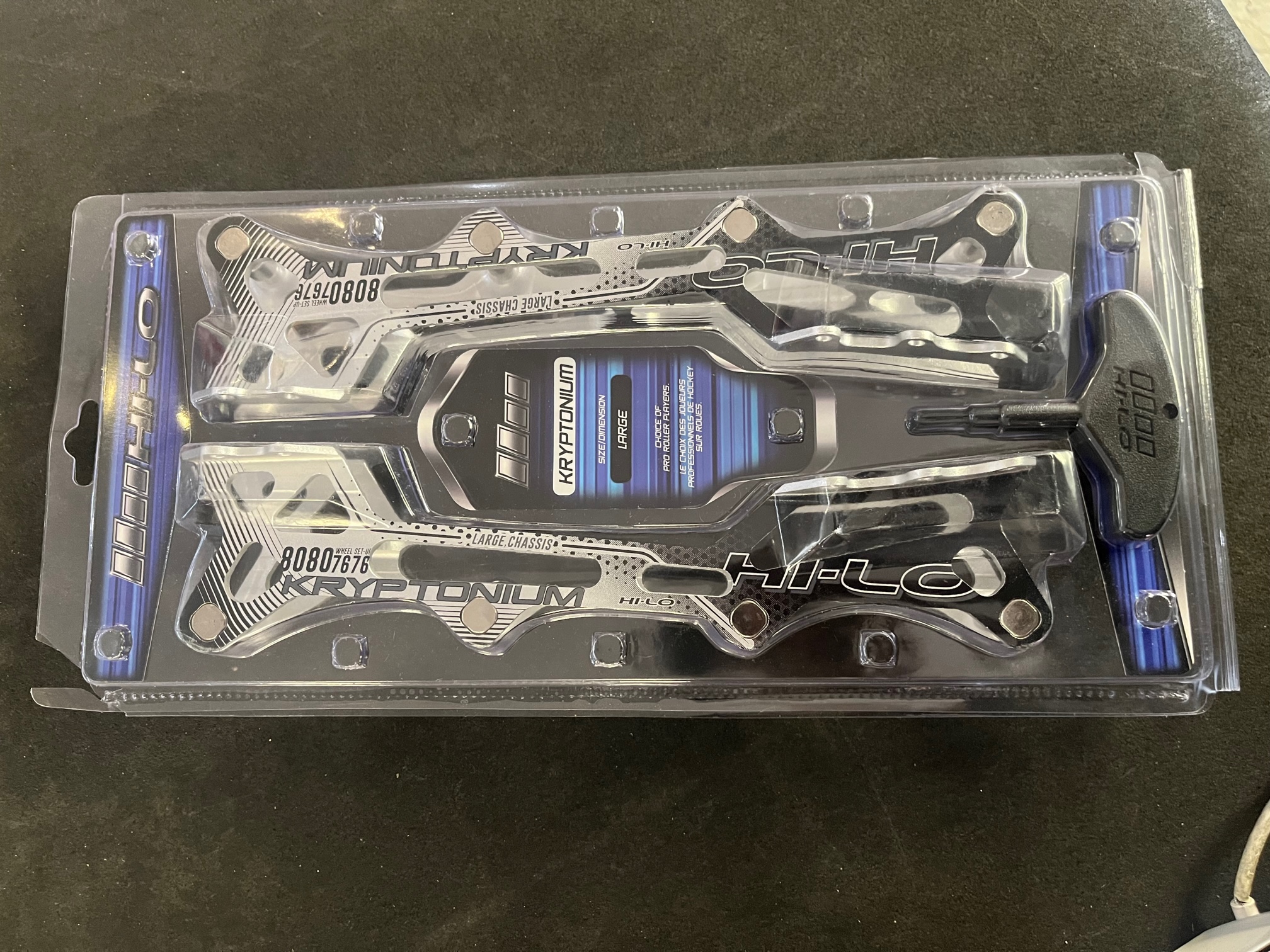 New Bauer Hi-Lo Kryptonium Inline Chassis | SidelineSwap