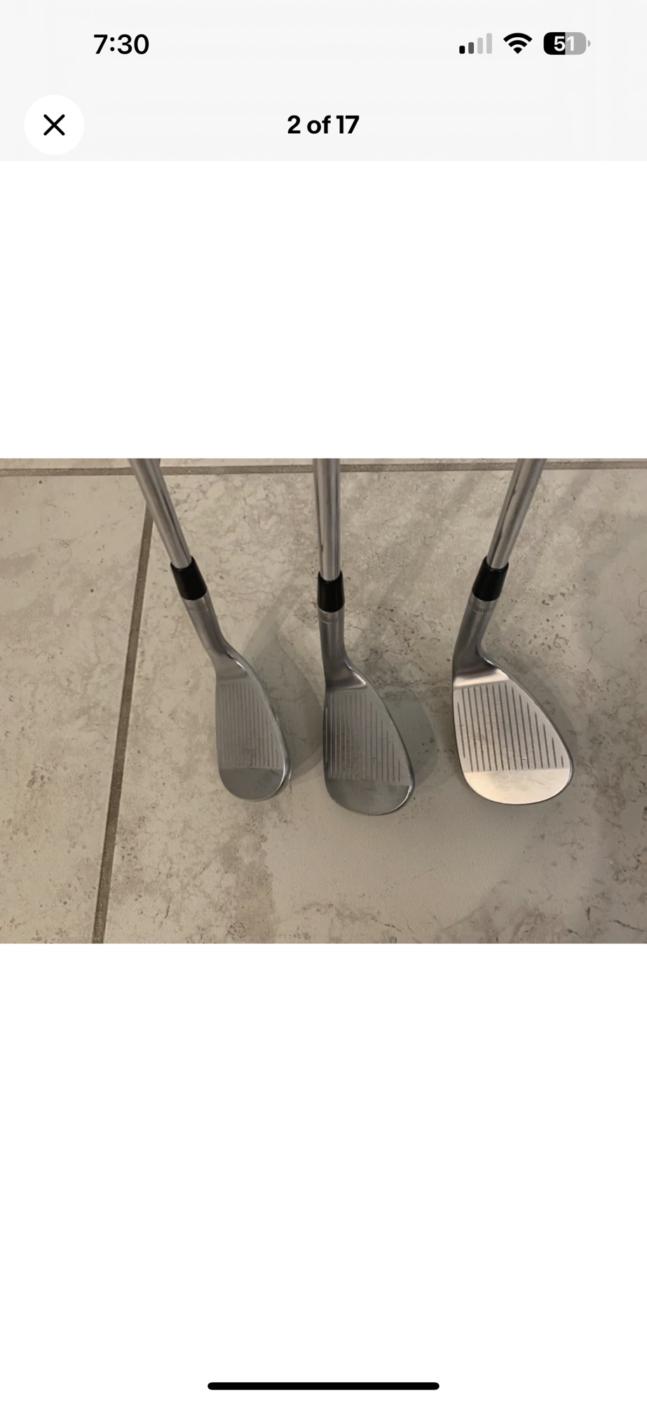 Men's Left Hand Wedge Flex Jaws MD5 Wedges | SidelineSwap