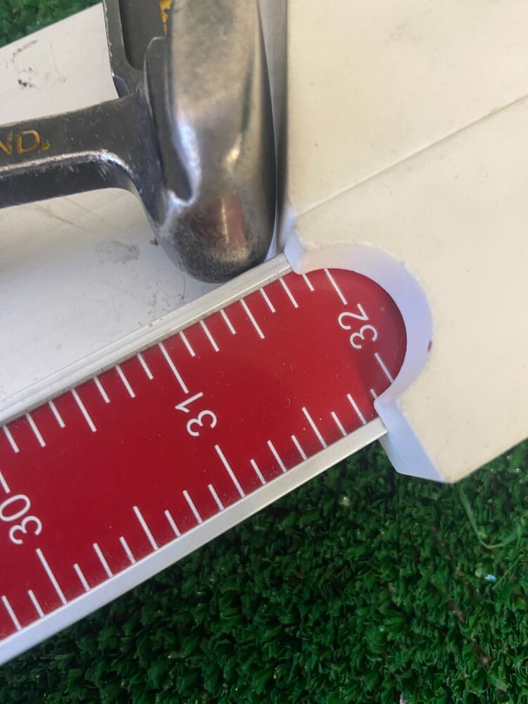 Dunlop DF-20 Dimple Face Blade Putter RH ~32" Steel w/Good Grip / P157 ...