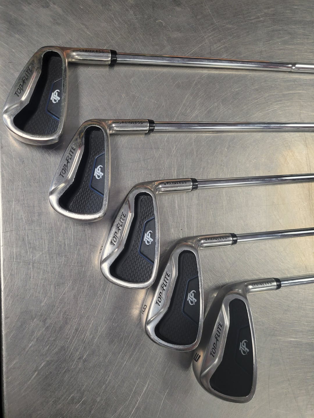 Used Top Flite Irons 5i-pw Regular Flex Steel Shaft Iron Sets ...