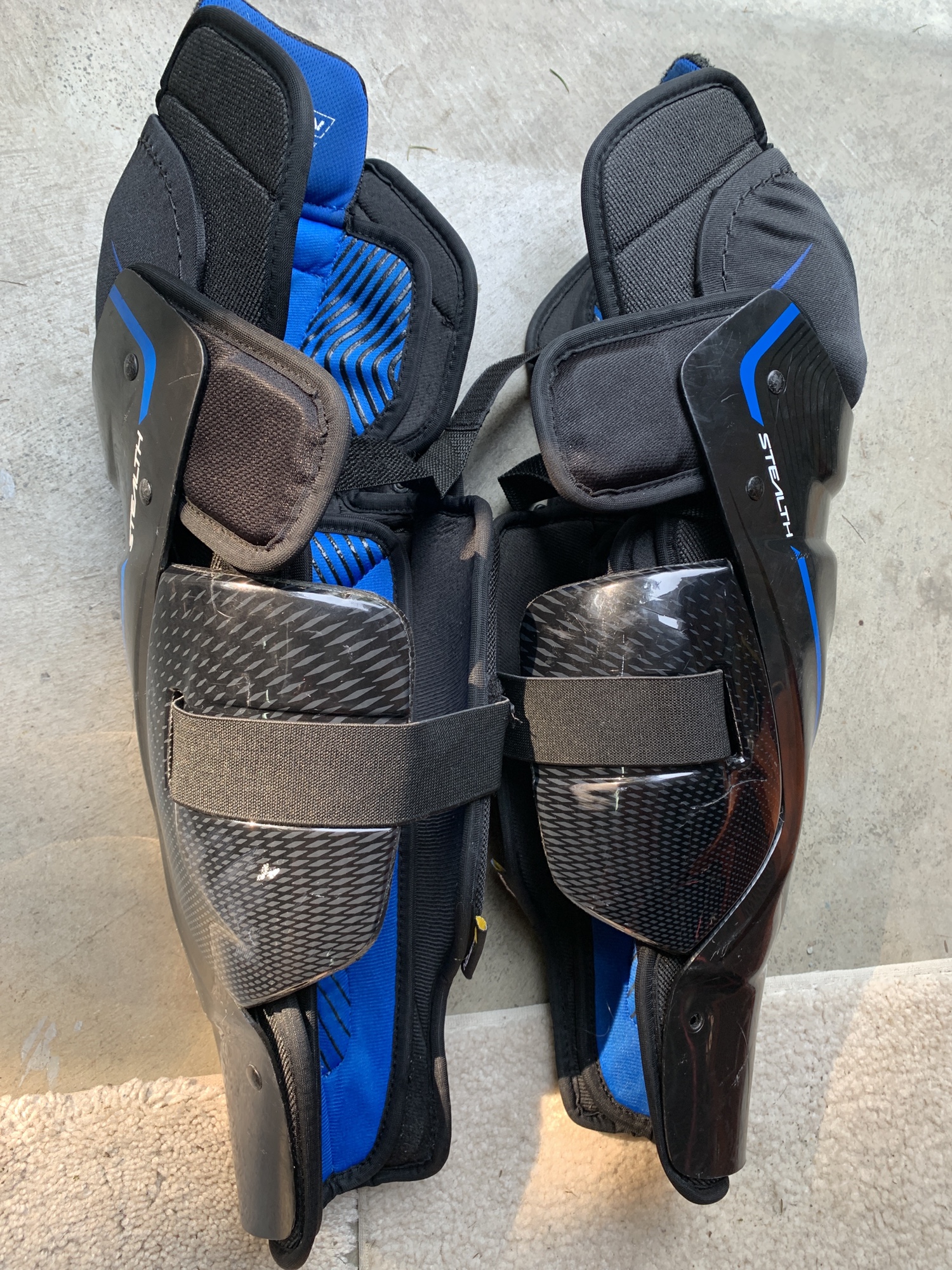 Easton stealth 16” shin pads | SidelineSwap