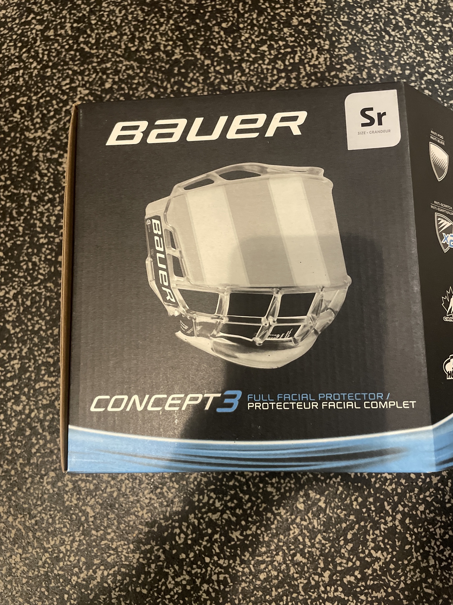 New Bauer Concept 3 Full Shield | SidelineSwap