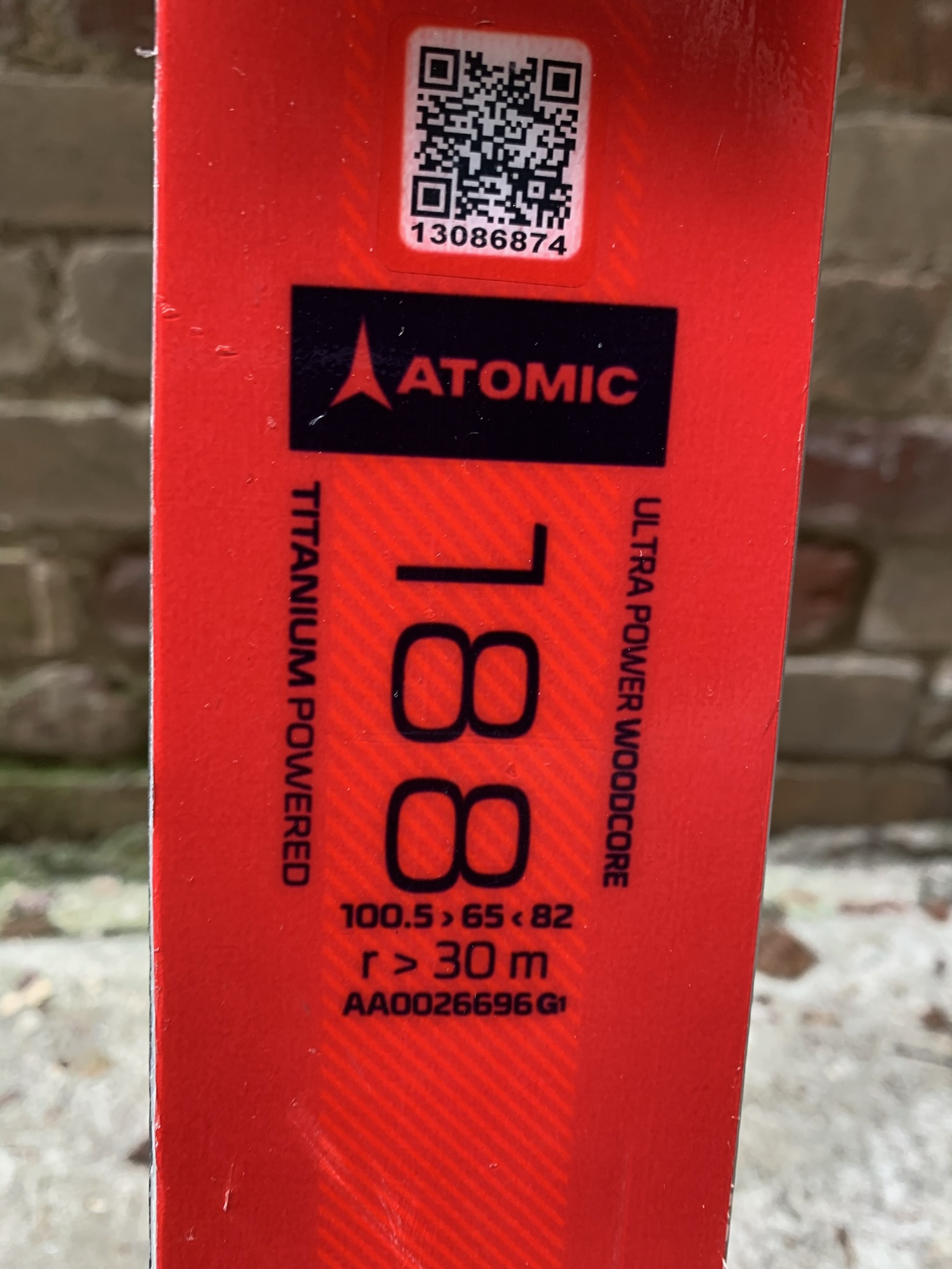 Atomic 188 cm Redster G9 GS Giant Slalom FIS Race Skis | SidelineSwap