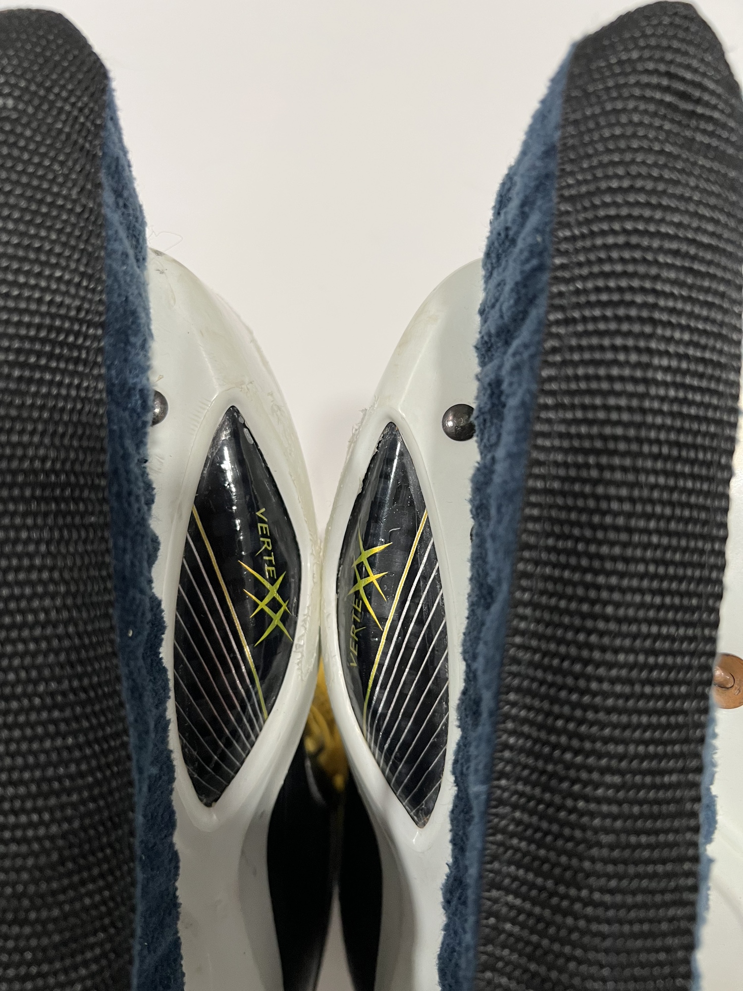 Graf 750 Goalie Skates with Bauer One80 Cowling - Size 8W | SidelineSwap