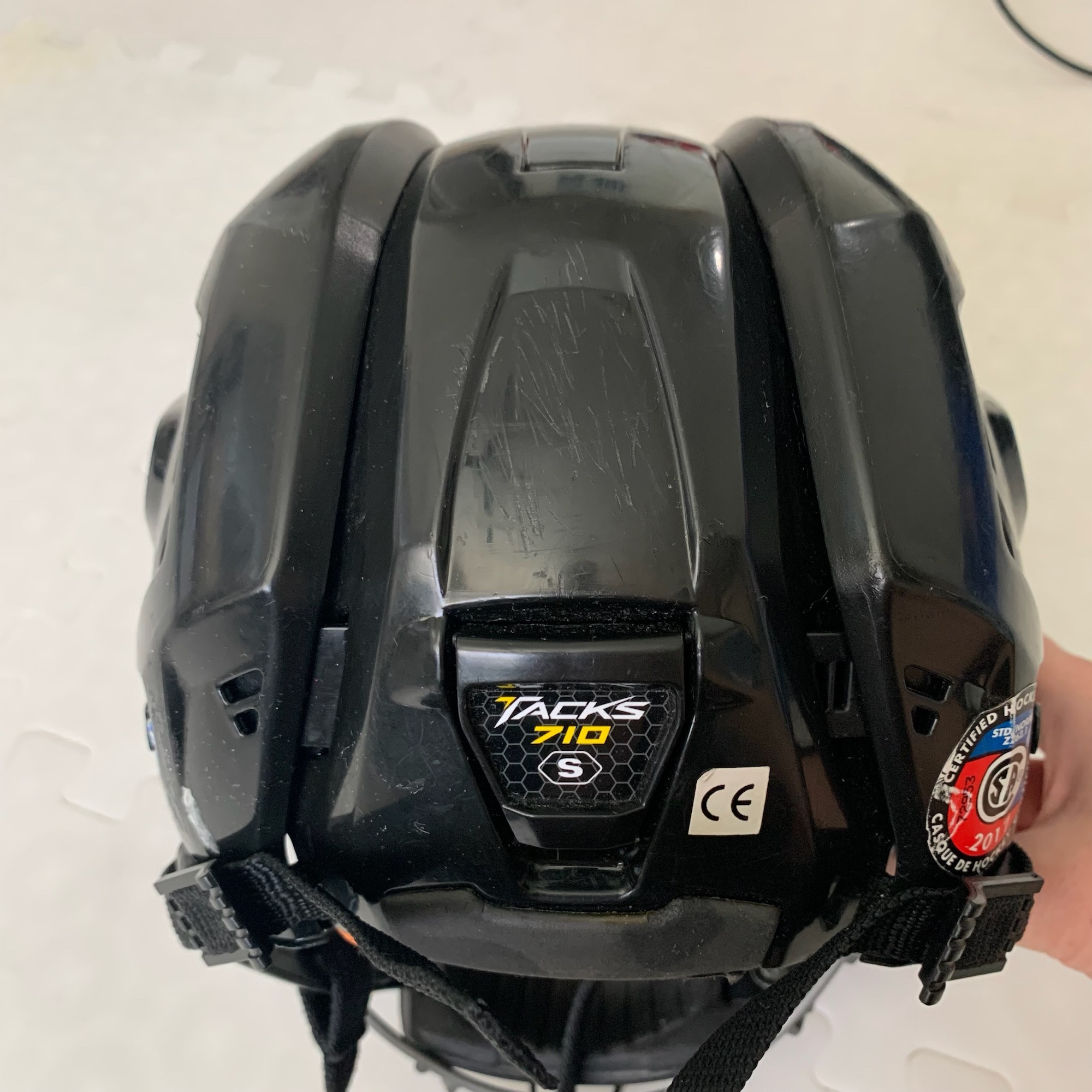 CCM Tacks 710 Helmet With Cage | SidelineSwap