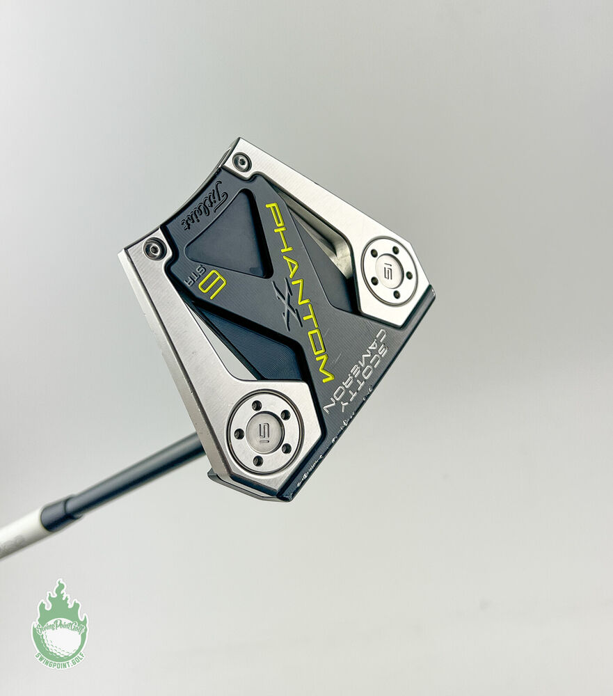 Used RH Titleist Scotty Cameron Phantom X 6 STR 35" Putter Stability Polar Golf | SidelineSwap