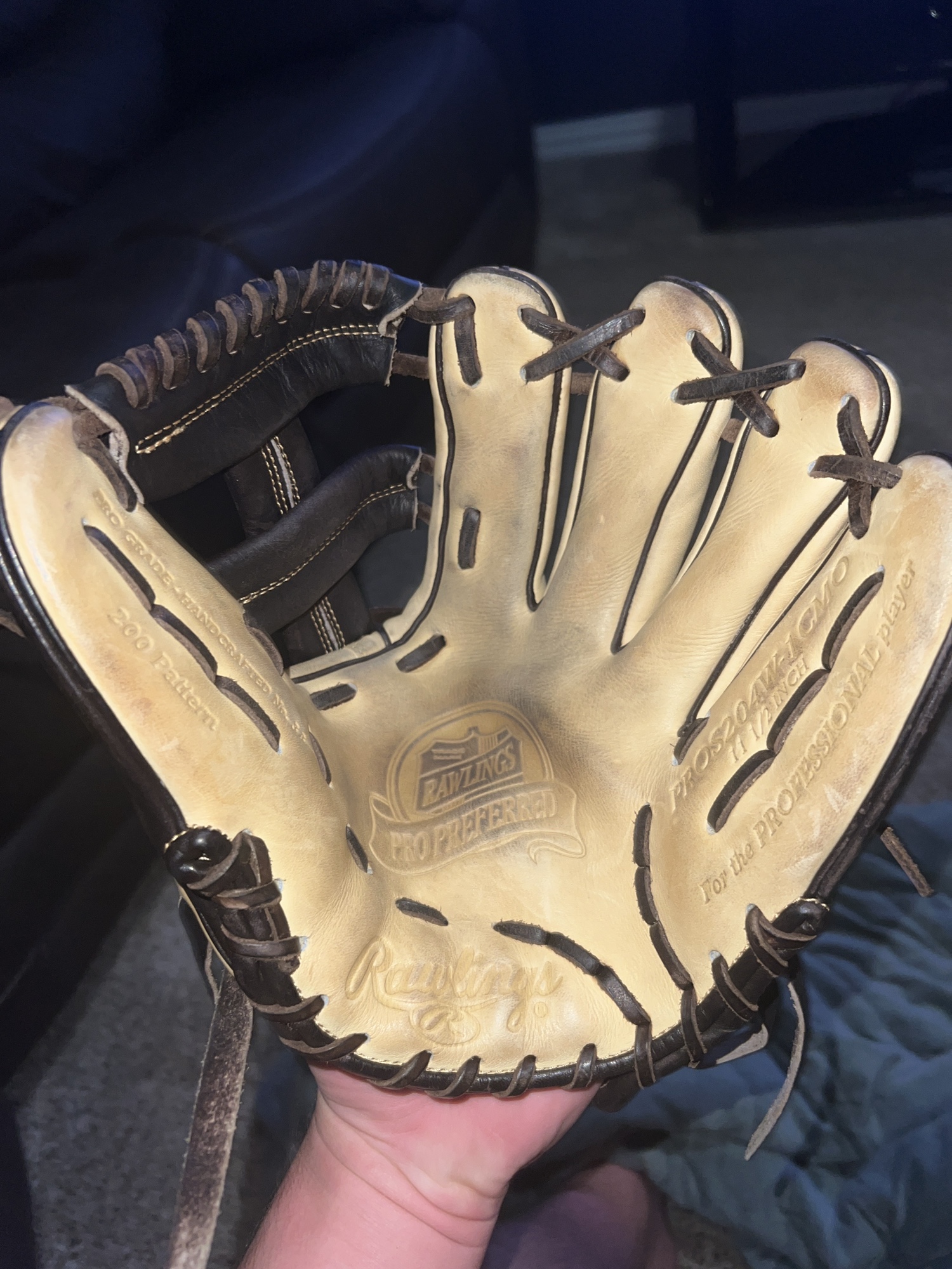 Right Hand Throw 11.5" Pro Preferred Baseball Glove | SidelineSwap