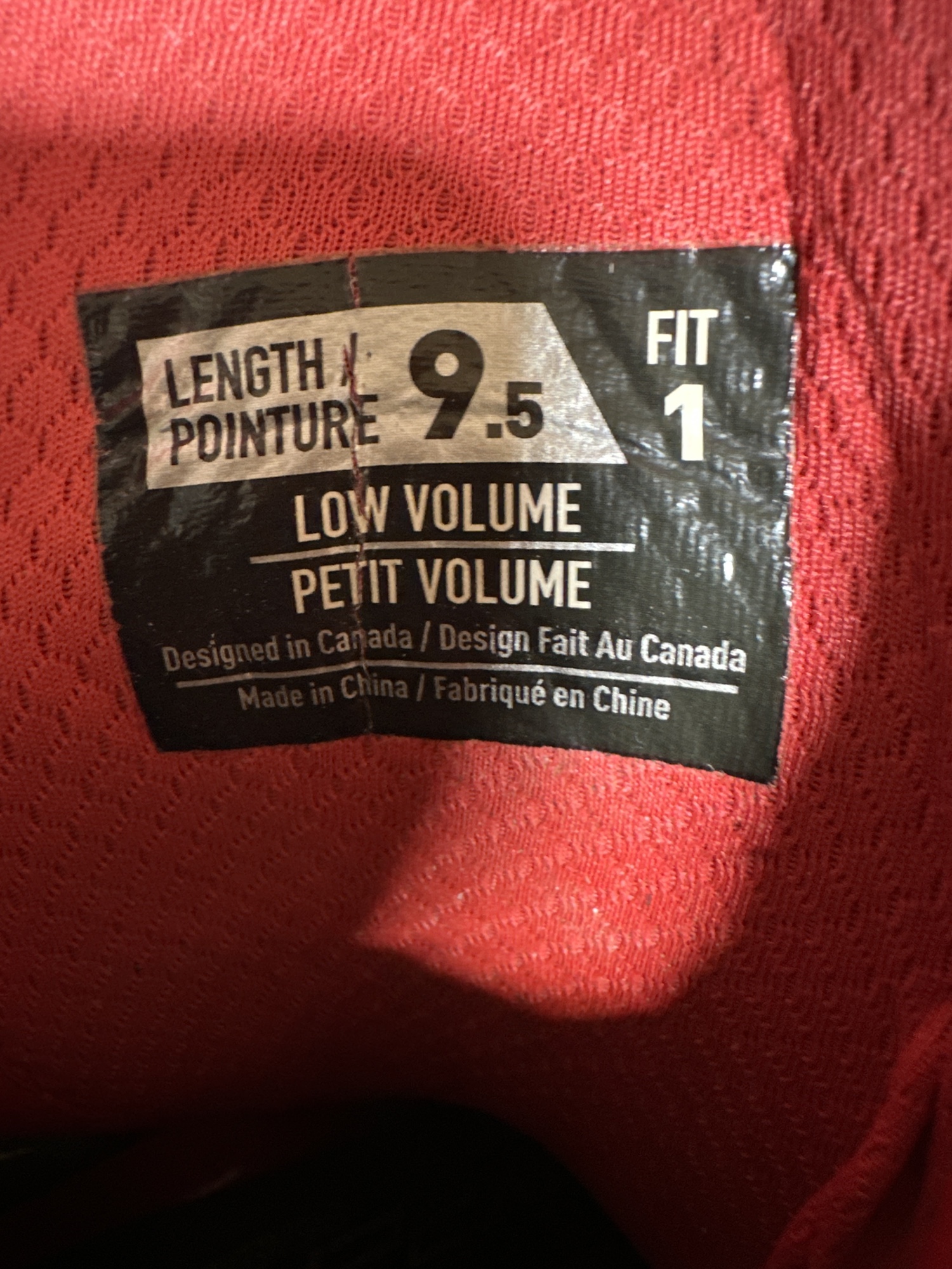 Bauer Size 9.5 Fit 1 Vapor Hyperlite Hockey Skates NO BLADES/NEW LACES ...