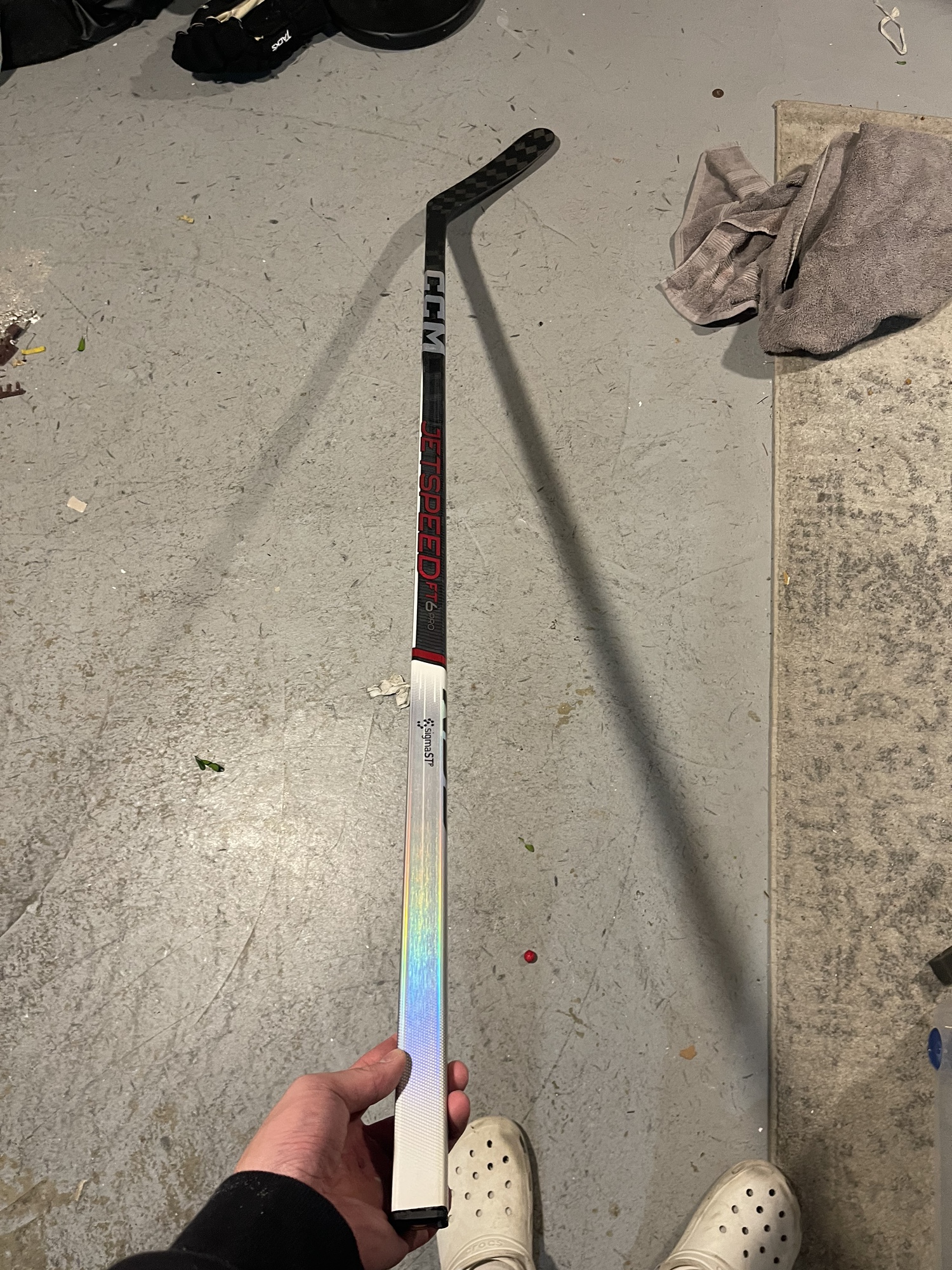 BRAND NEW RH CCM JETSPPED FT6 PRO 70 FLEX P88 (NEED GONE) righty ...