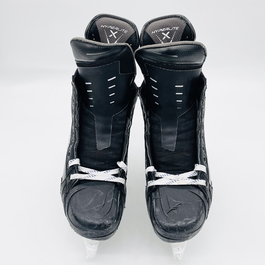 Custom Red Bauer Vapor Hyperlite Hockey Skates-6.5 D/A-263 | SidelineSwap