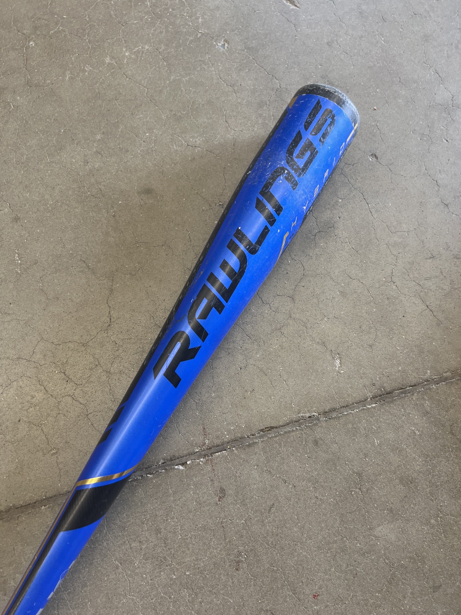 Used USABat Certified 2019 Rawlings Velo Hybrid Bat -10 19OZ 29 ...