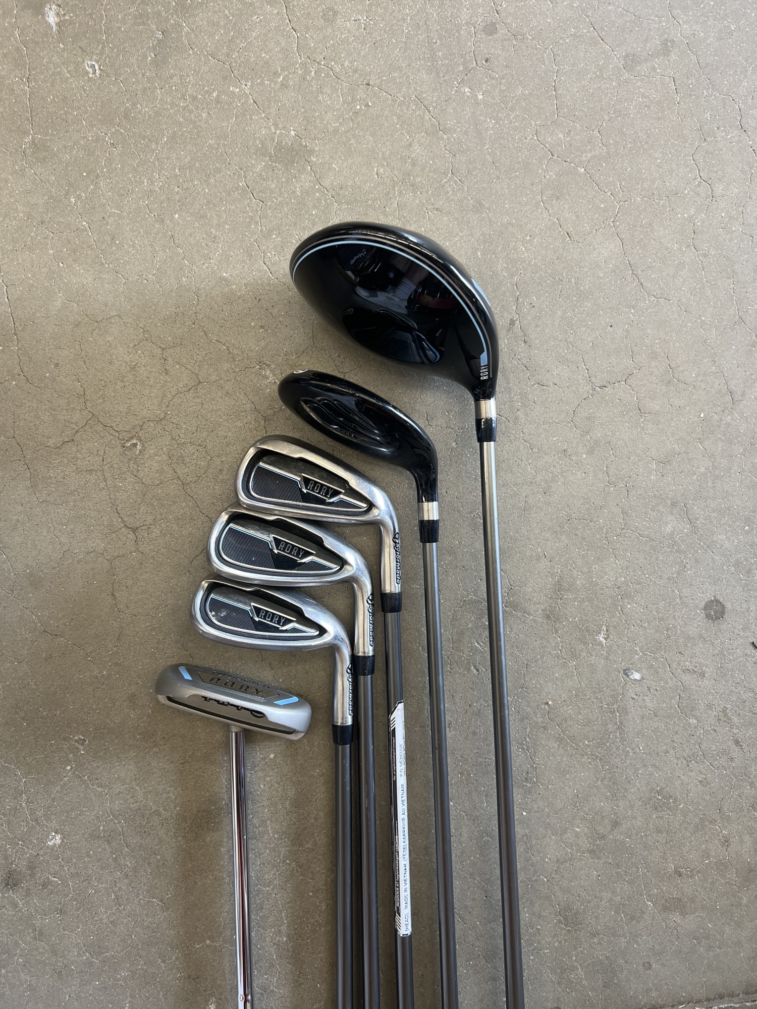 Used Junior TaylorMade Rory Right Clubs (Full Set - 6 Clubs) | SidelineSwap