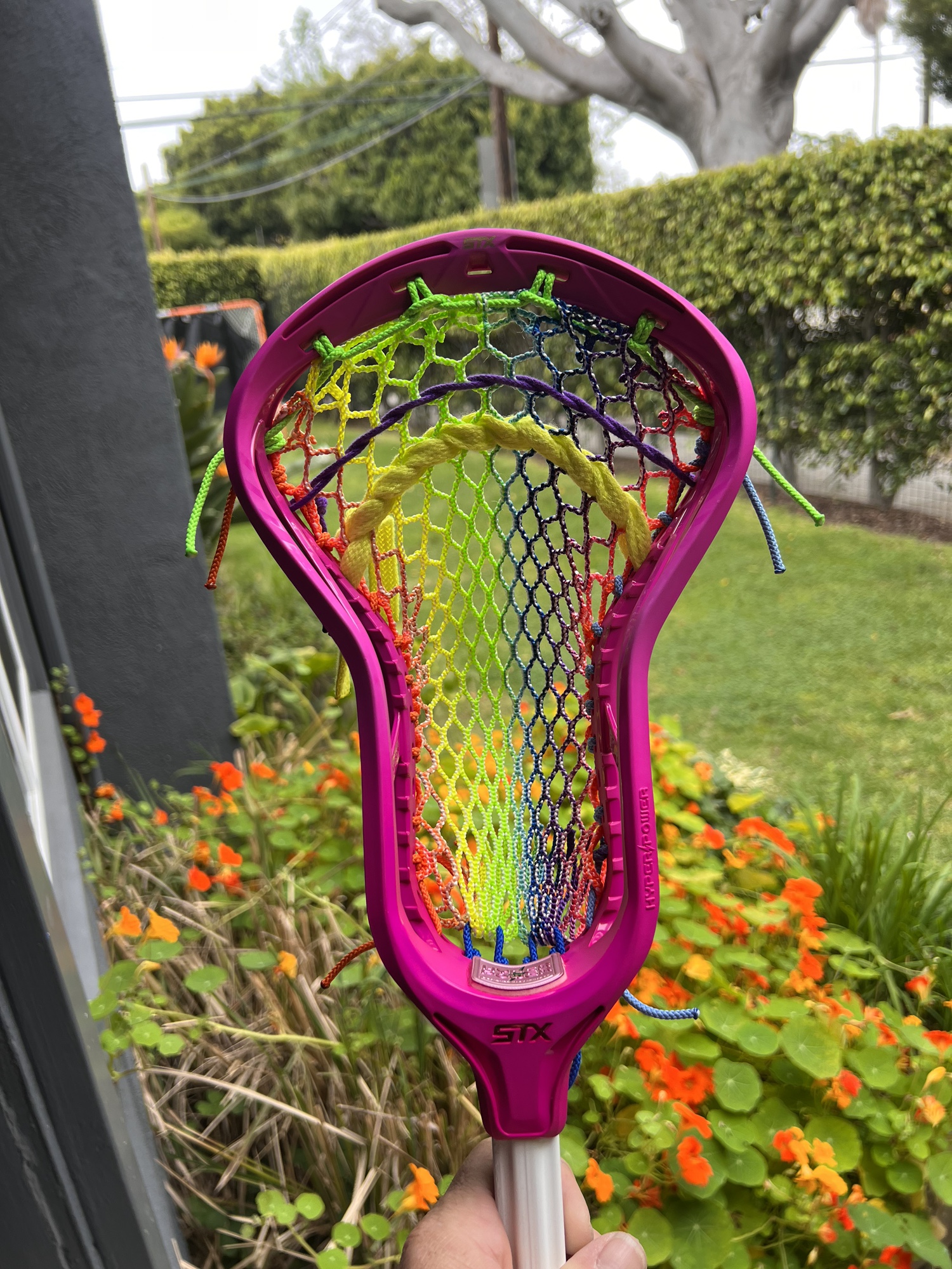 STX Hyper Power - Rainbow TMD Mesh - Pro Strung (complete stick ...