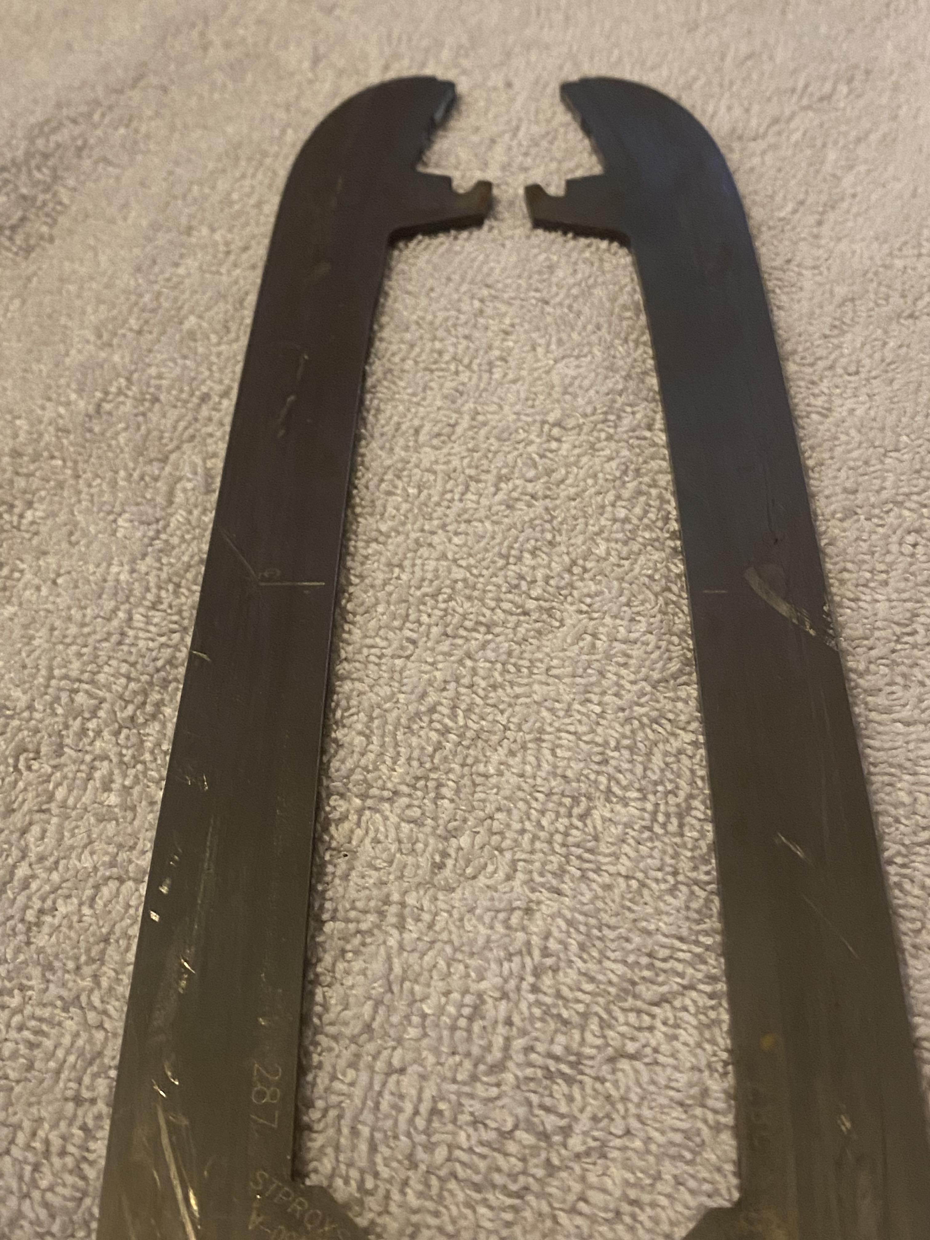 Step Steel Hockey ST Pro XS Stainless Steel Runners, Size 287 ...