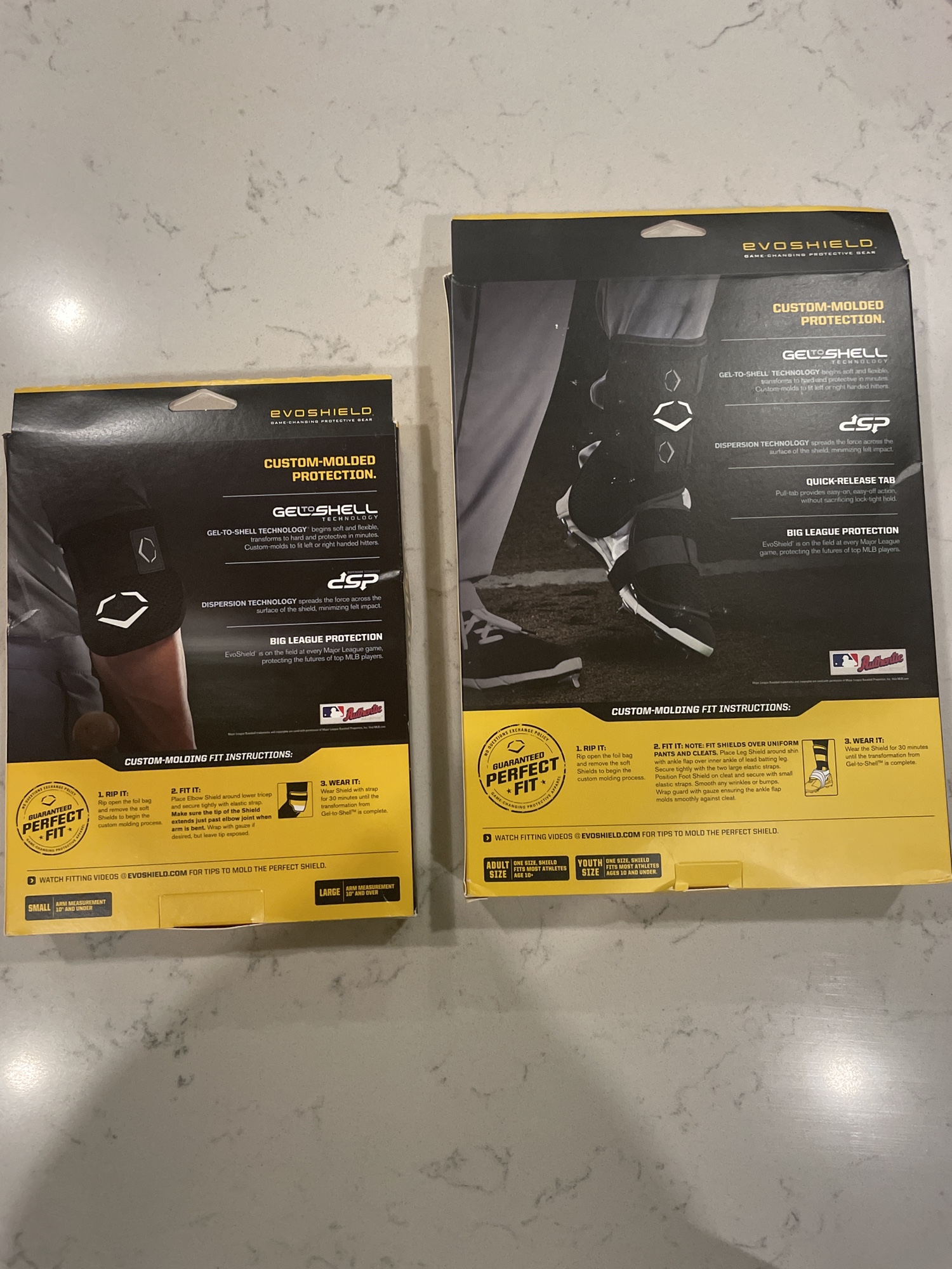 Evoshield Ankle and Elbow Guards - Yellow Adult Large | SidelineSwap