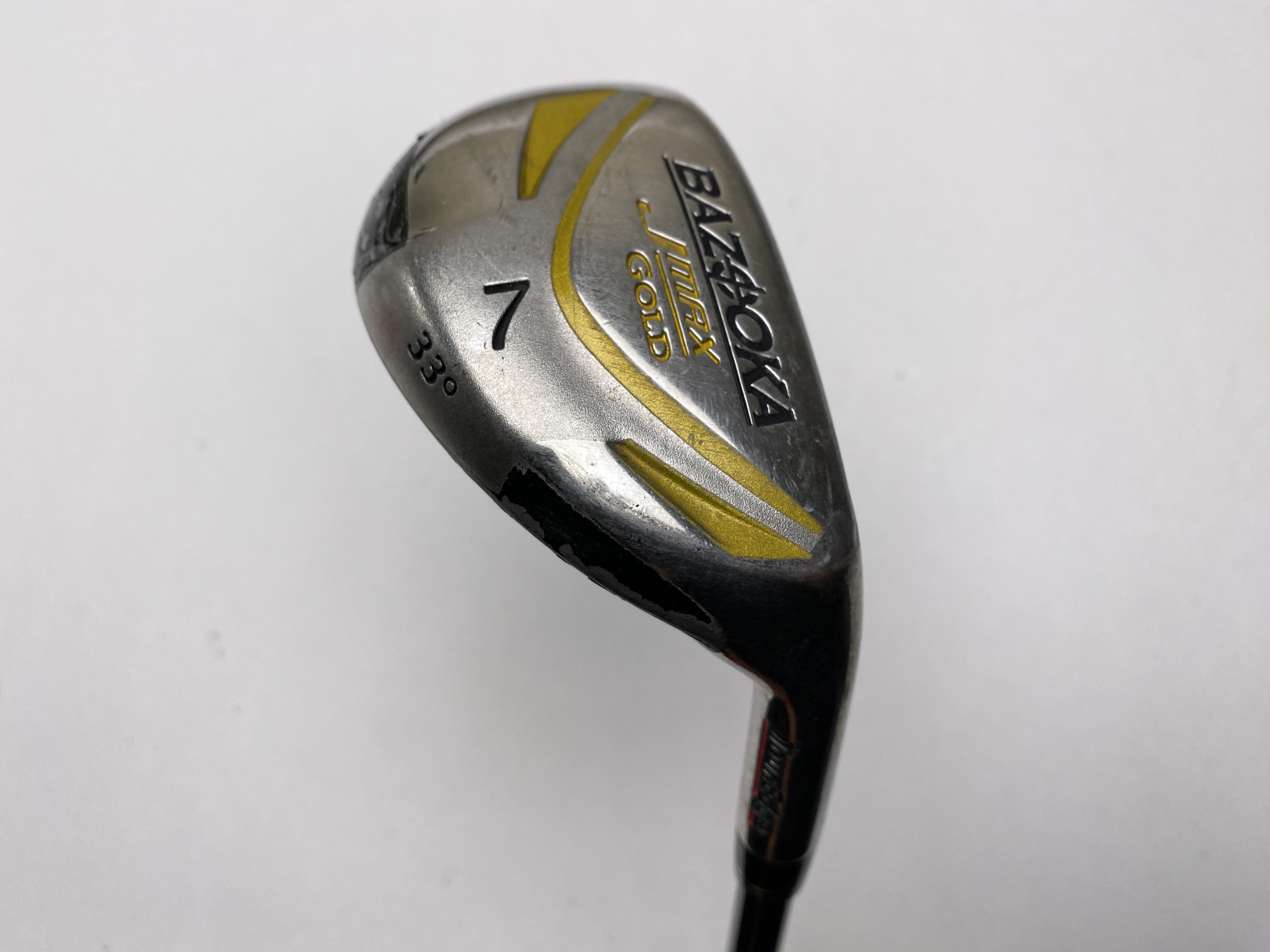 Tour Edge Bazooka Jmax Gold 7 Hybrid 33* Bazooka JMAX 75g Regular ...