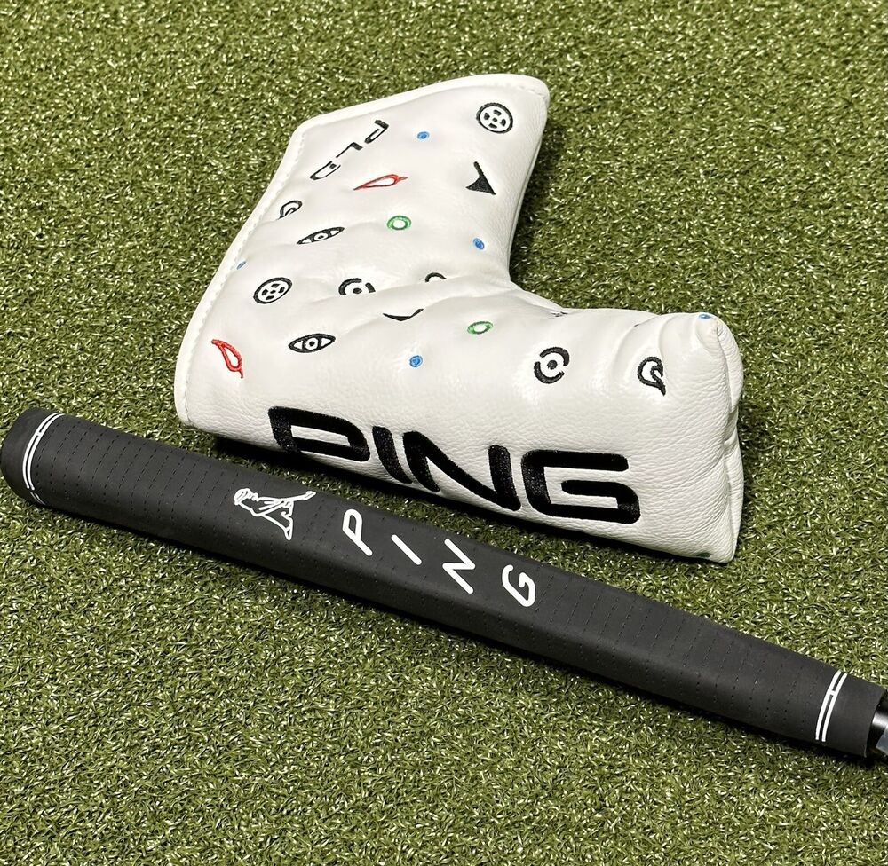 PING PLD Matte Black Anser D Blade Putter RH 35" w/ Headcover MINT ...