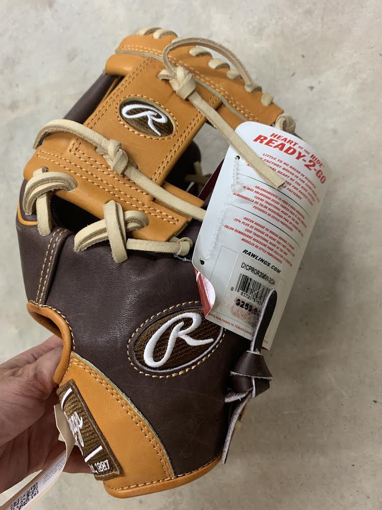 New Rawlings Heart of the Hide Right-Hand Throw Infield Baseball Glove (11.75") | SidelineSwap