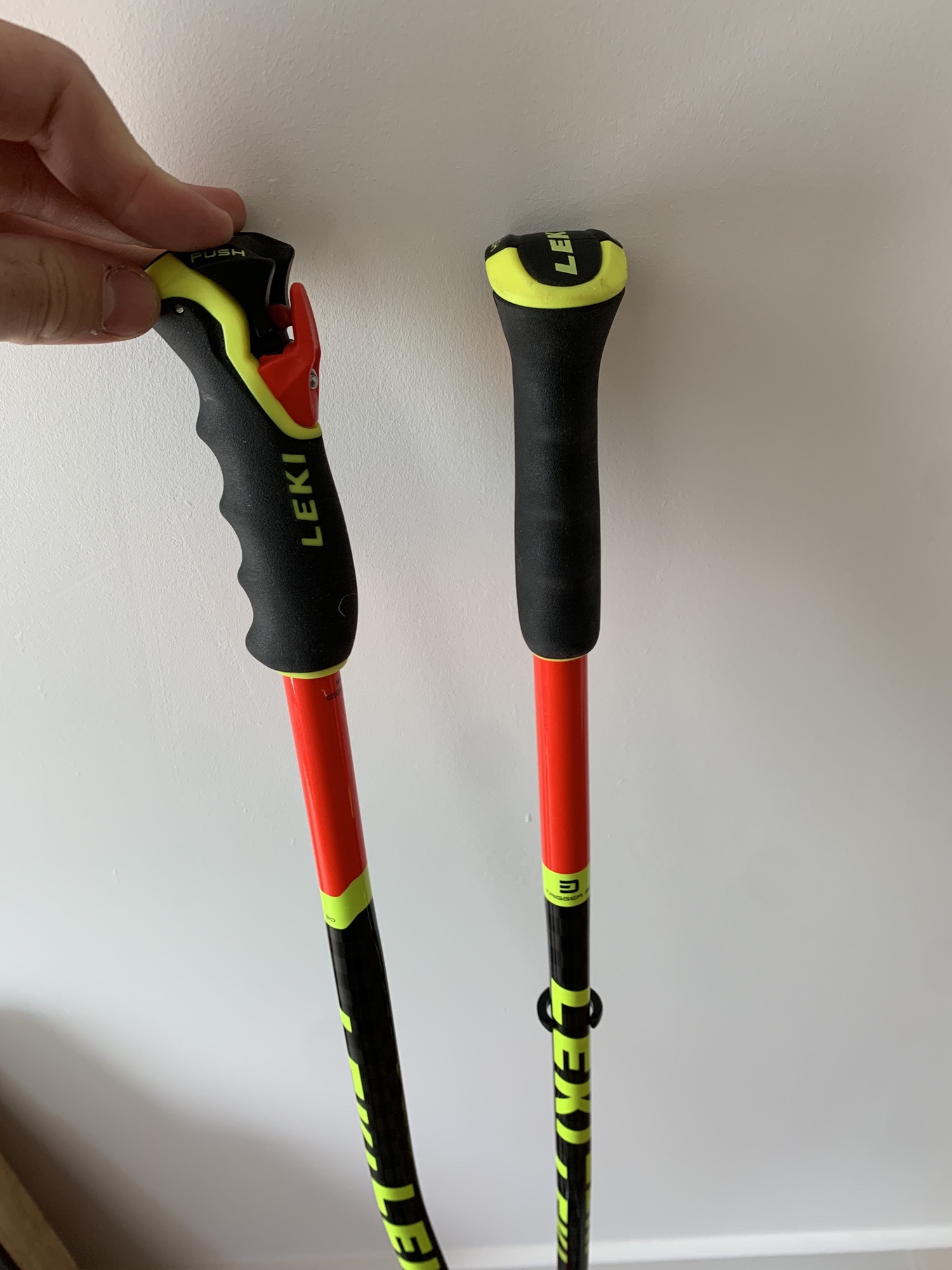 New 52in (130cm) Leki World Cup - GS Ski Poles | SidelineSwap
