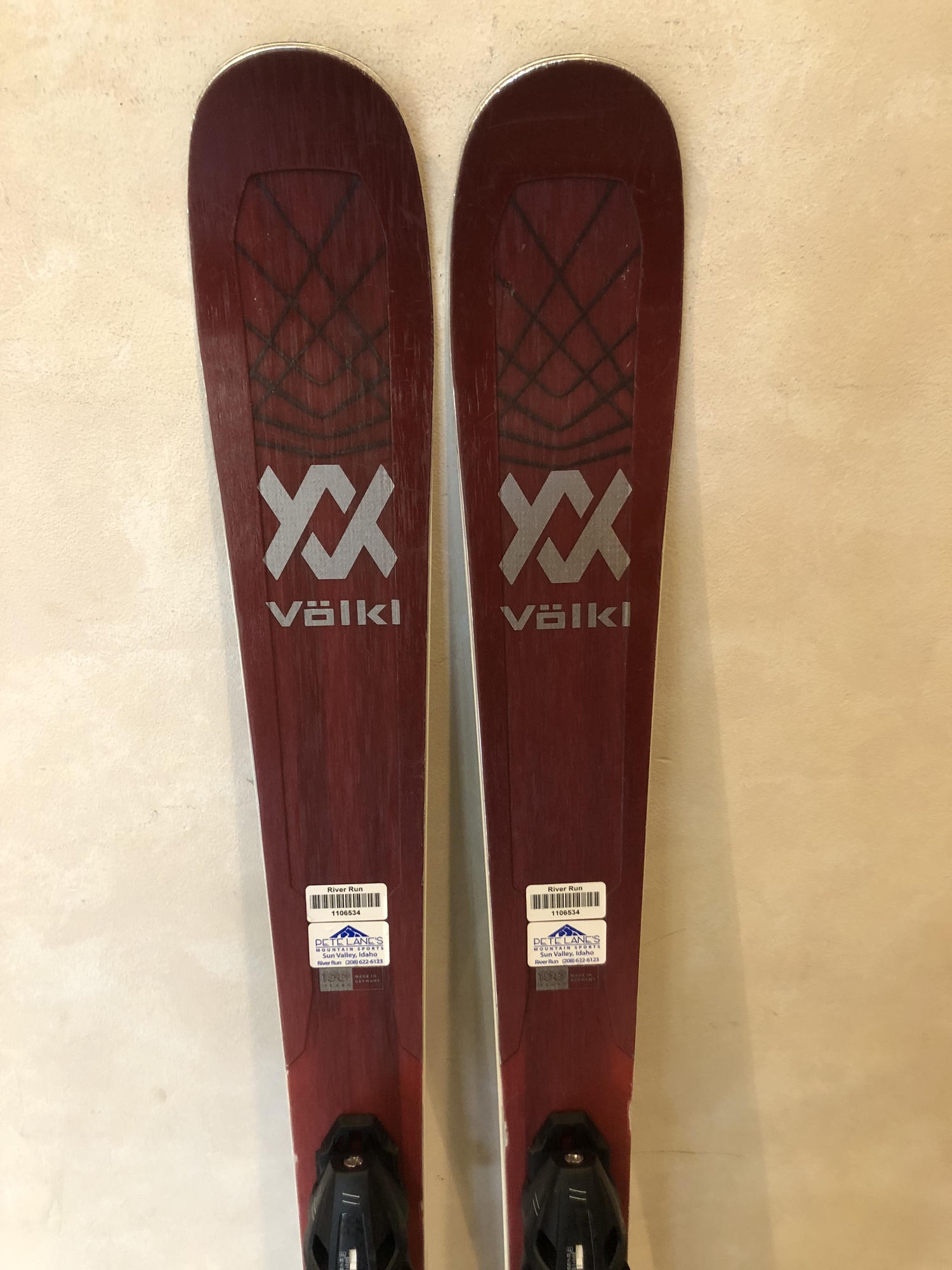 2023 Volkl Kenja Skis With Tyrolia Bindings 156cm and 163cm | SidelineSwap