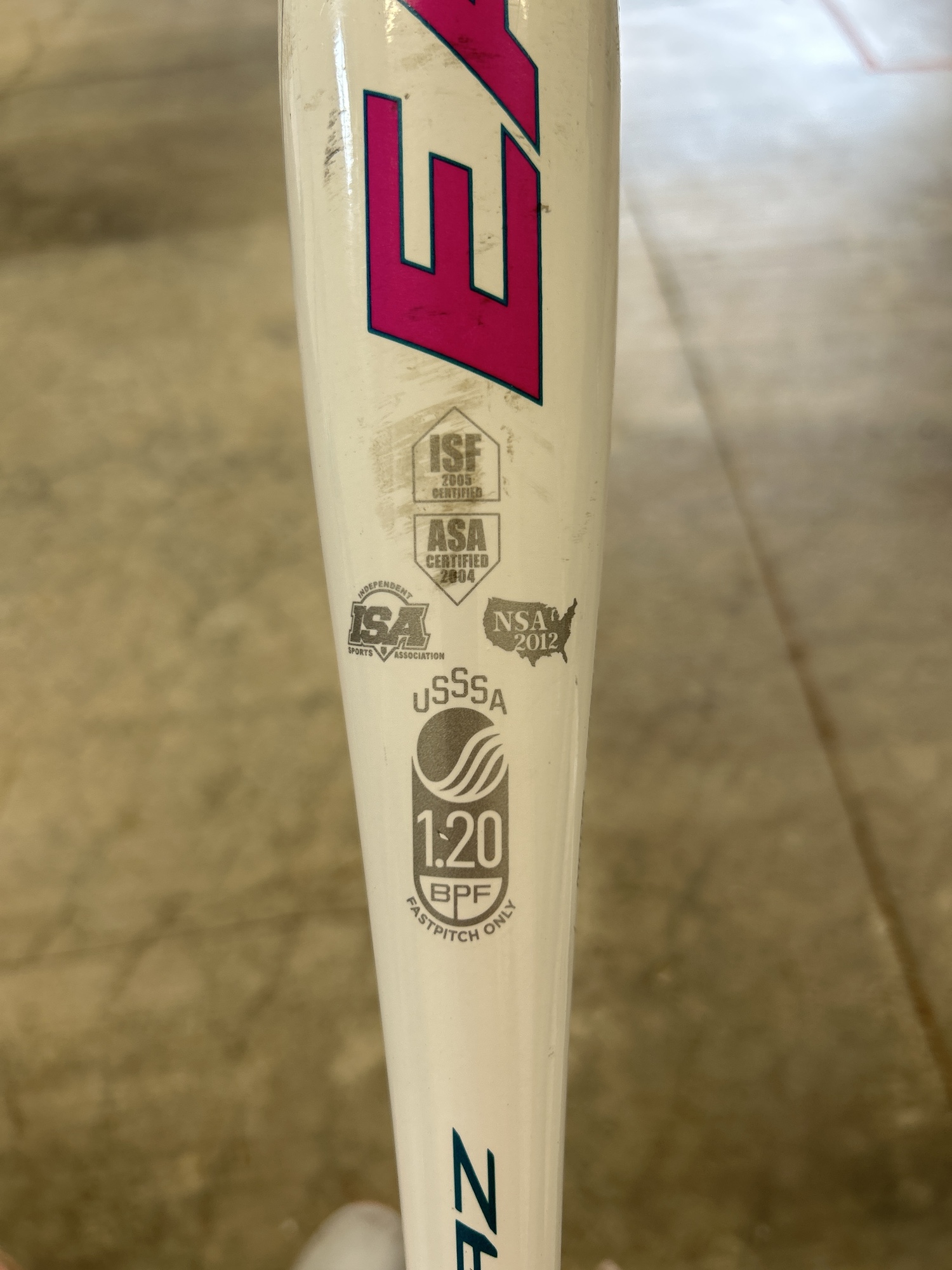 2021 Alloy (-10) 18 oz 28" Easton topaz Bat | SidelineSwap